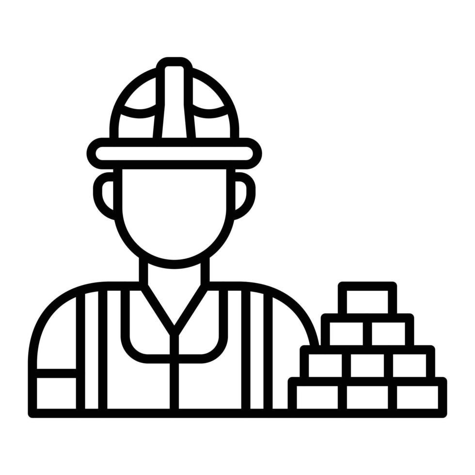Builder Line Icon 10620153 Vector Art at Vecteezy Builder Line Icon 10620153 Vector Art at Vecteezy