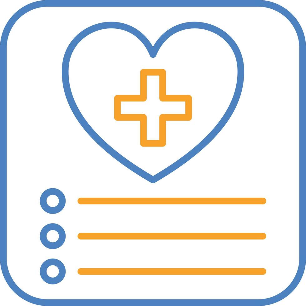 icono de línea azul y naranja de la aplicación de salud diaria 10621197 ... icono de línea azul y naranja de la aplicación de salud diaria 10621197 ...