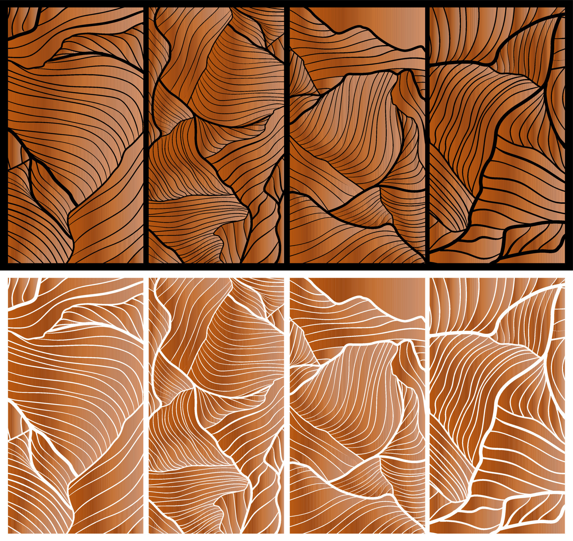 Abstract art background with gold gradient line pattern bac 10622041 ...