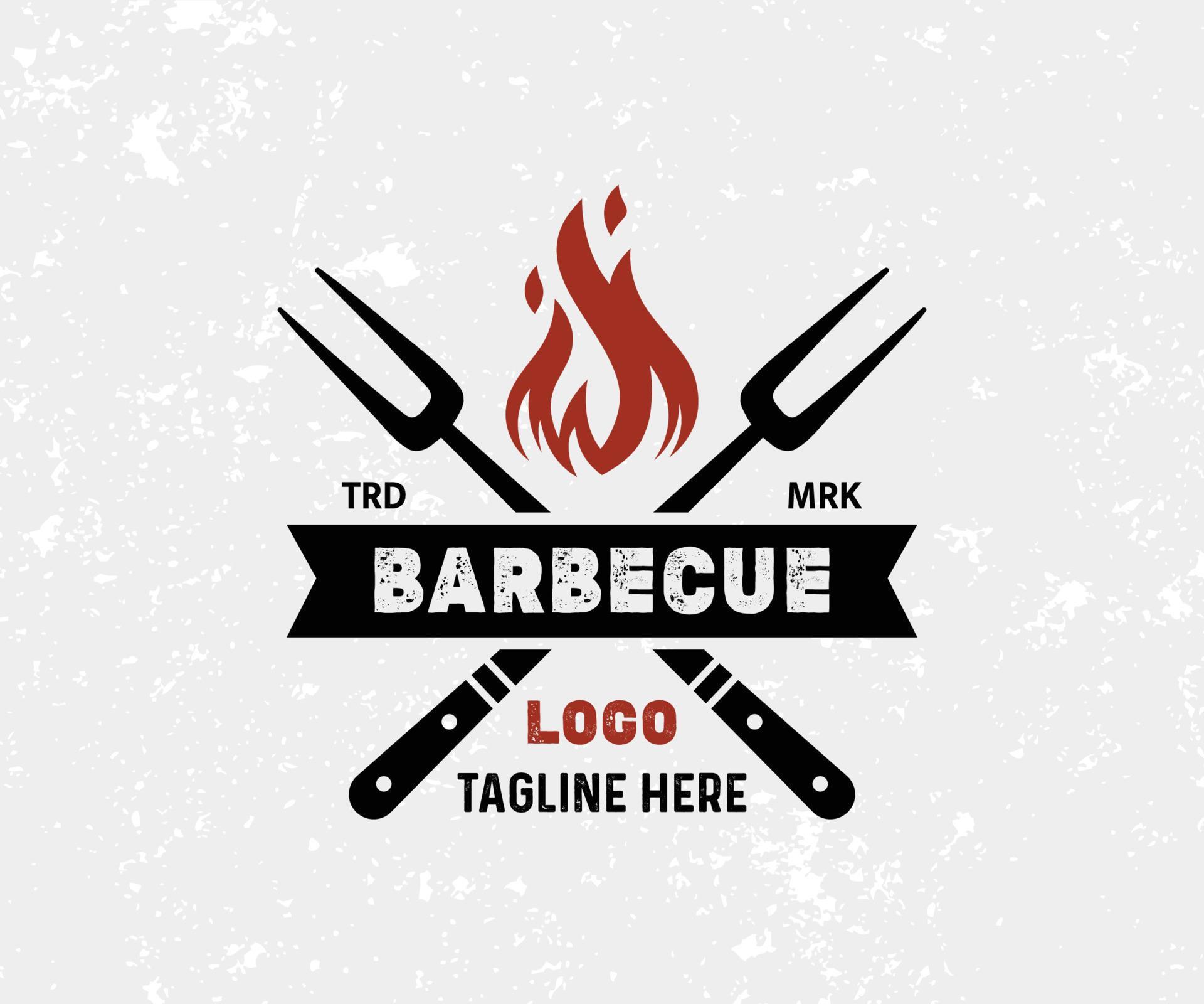 BBQ Vector Logo Design Template. Creative Grill, Barbeque, Barbecue, BBQ Logo. 10627454 Vector ...