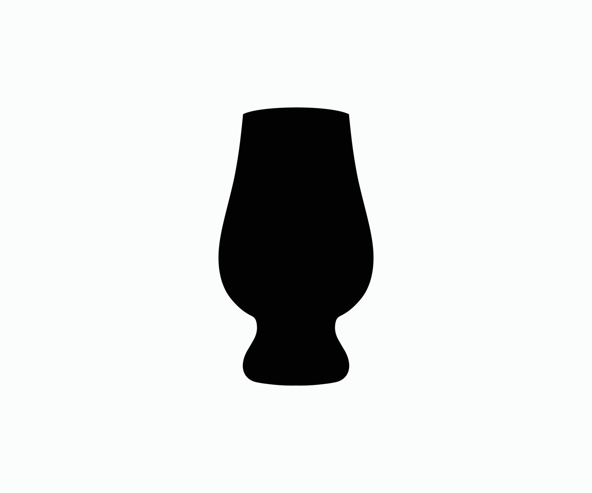 Silhouette Whiskey Glass Vector Black Whiskey Glass Icon Vector On White Background 10629469