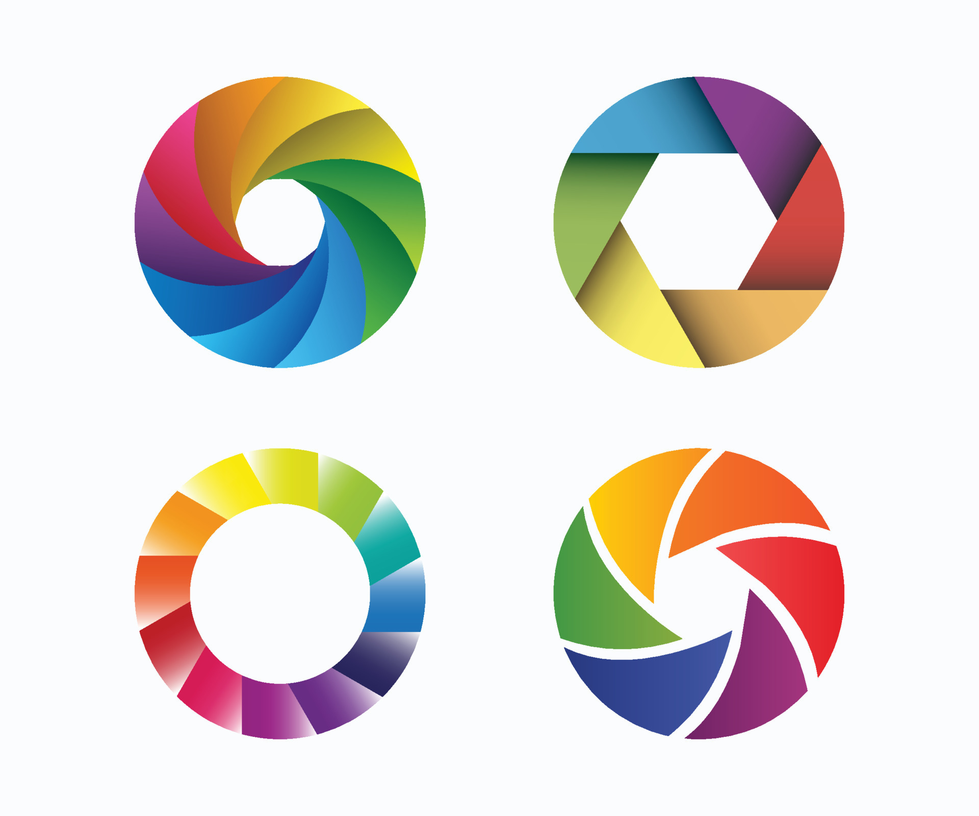 Camera Shutter Icon Set. Camera Shutter Aperture Vector Buttons Set ... Camera Shutter Icon Set. Camera Shutter Aperture Vector Buttons Set ...