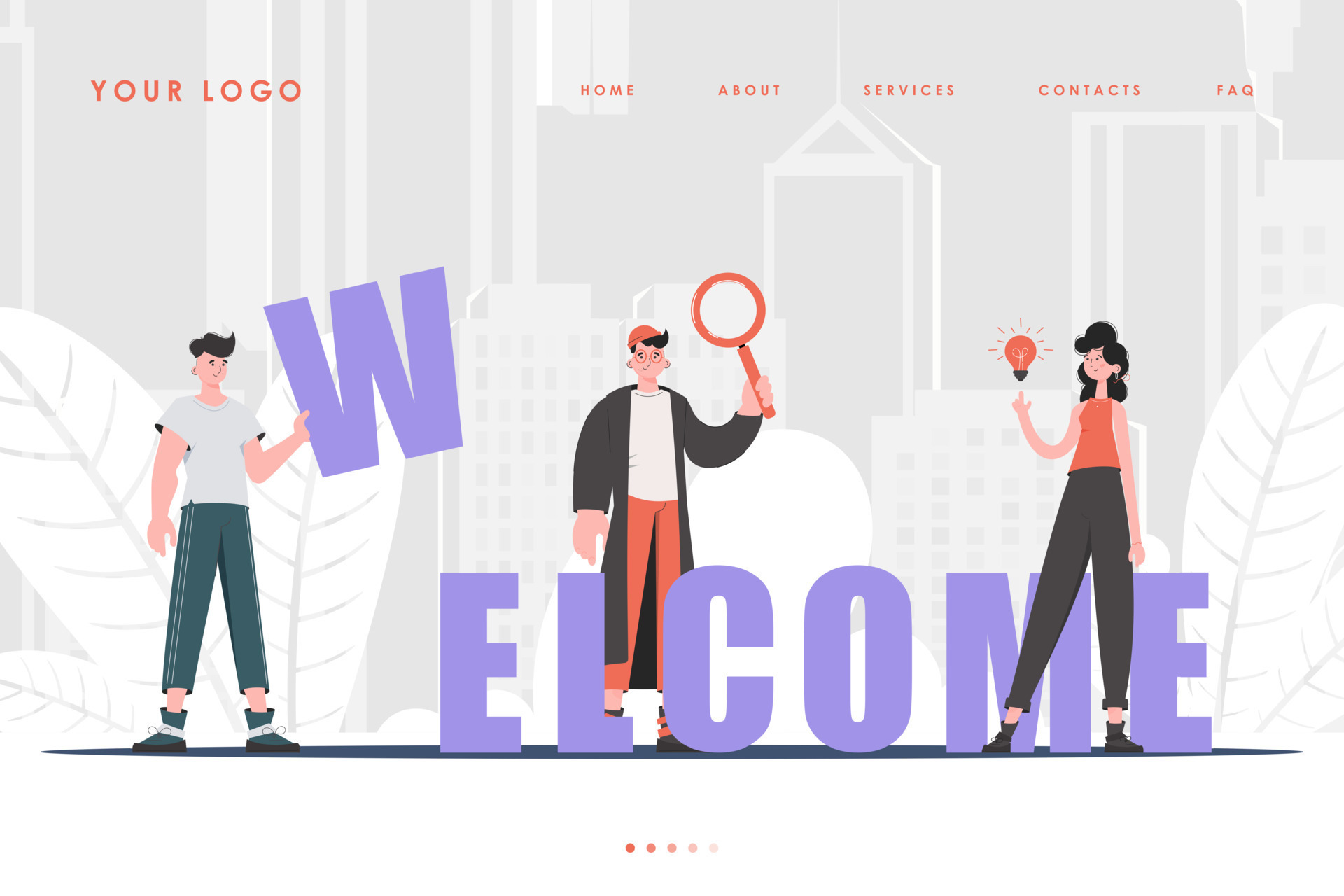 Welcome Landing Page Diverse Team Of People Home Page For Your Website welcome-landing-page-diverse-team-of-people-home-page-for-your-website