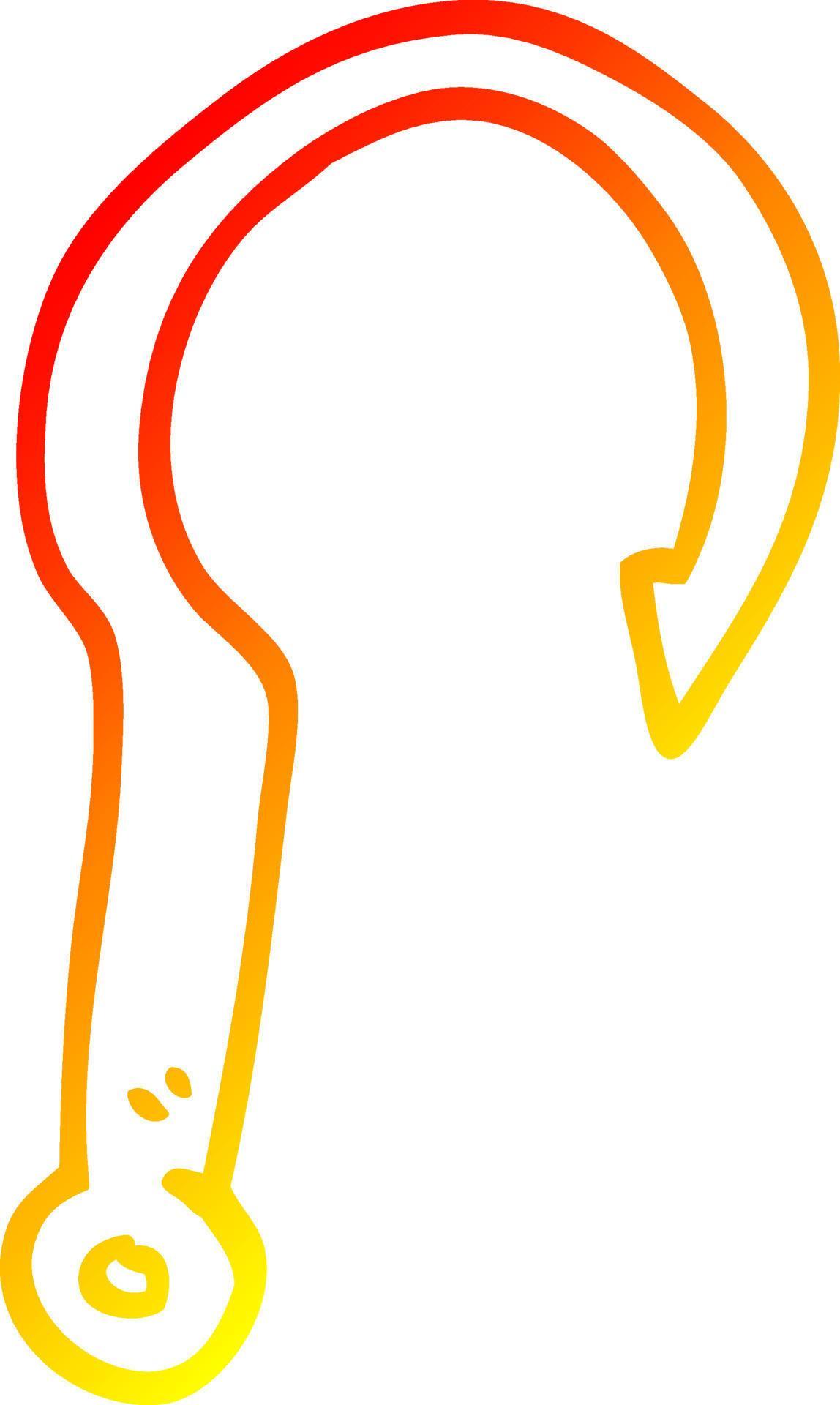 warm gradient line drawing cartoon fish hook 10640680 Vector Art at ... warm gradient line drawing cartoon fish hook 10640680 Vector Art at ...