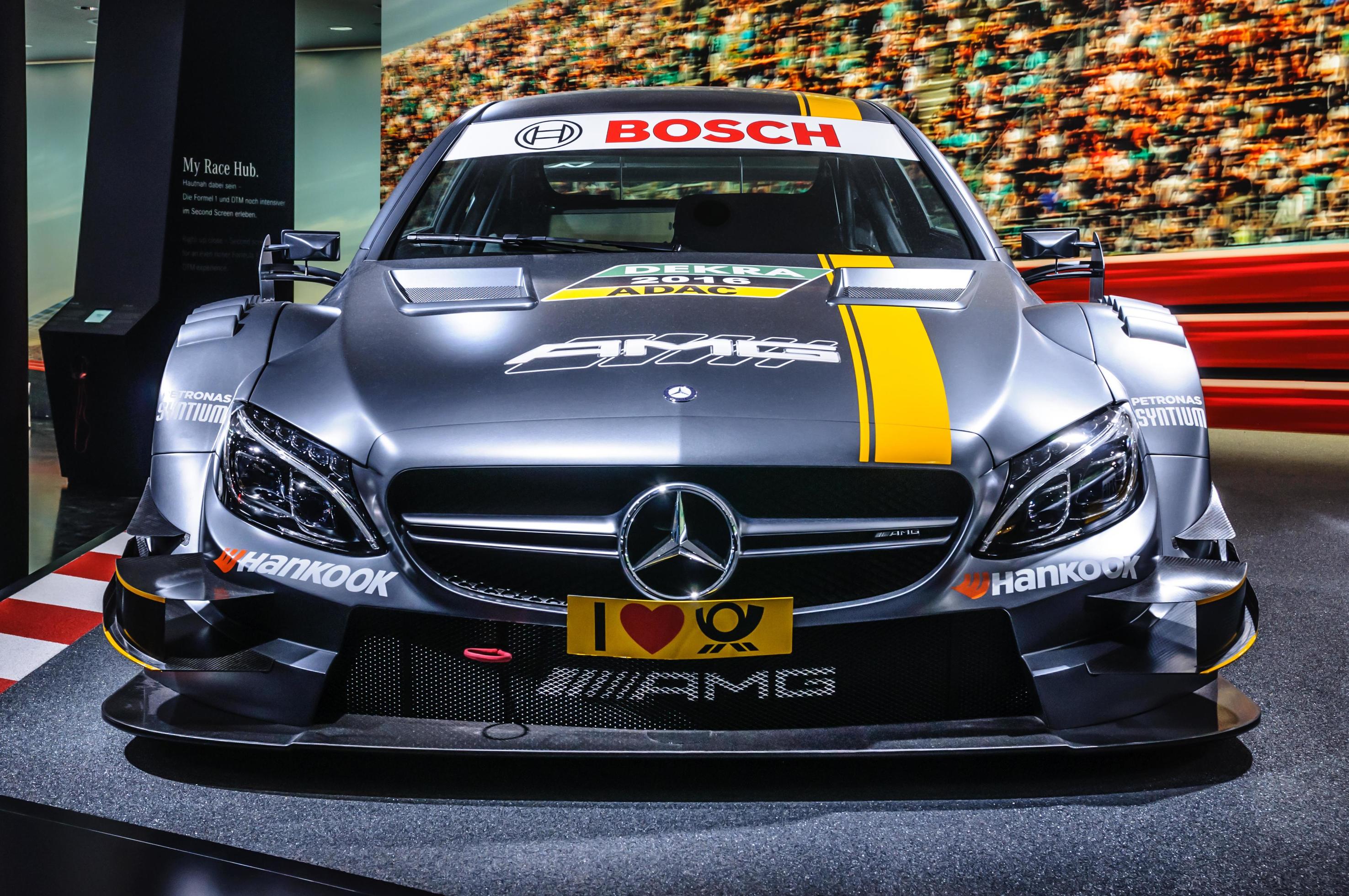 FRANKFURT - SEPT 2015 Mercedes-Benz AMG C63 DTM Coupe presented 10644751 Stock Photo at Vecteezy