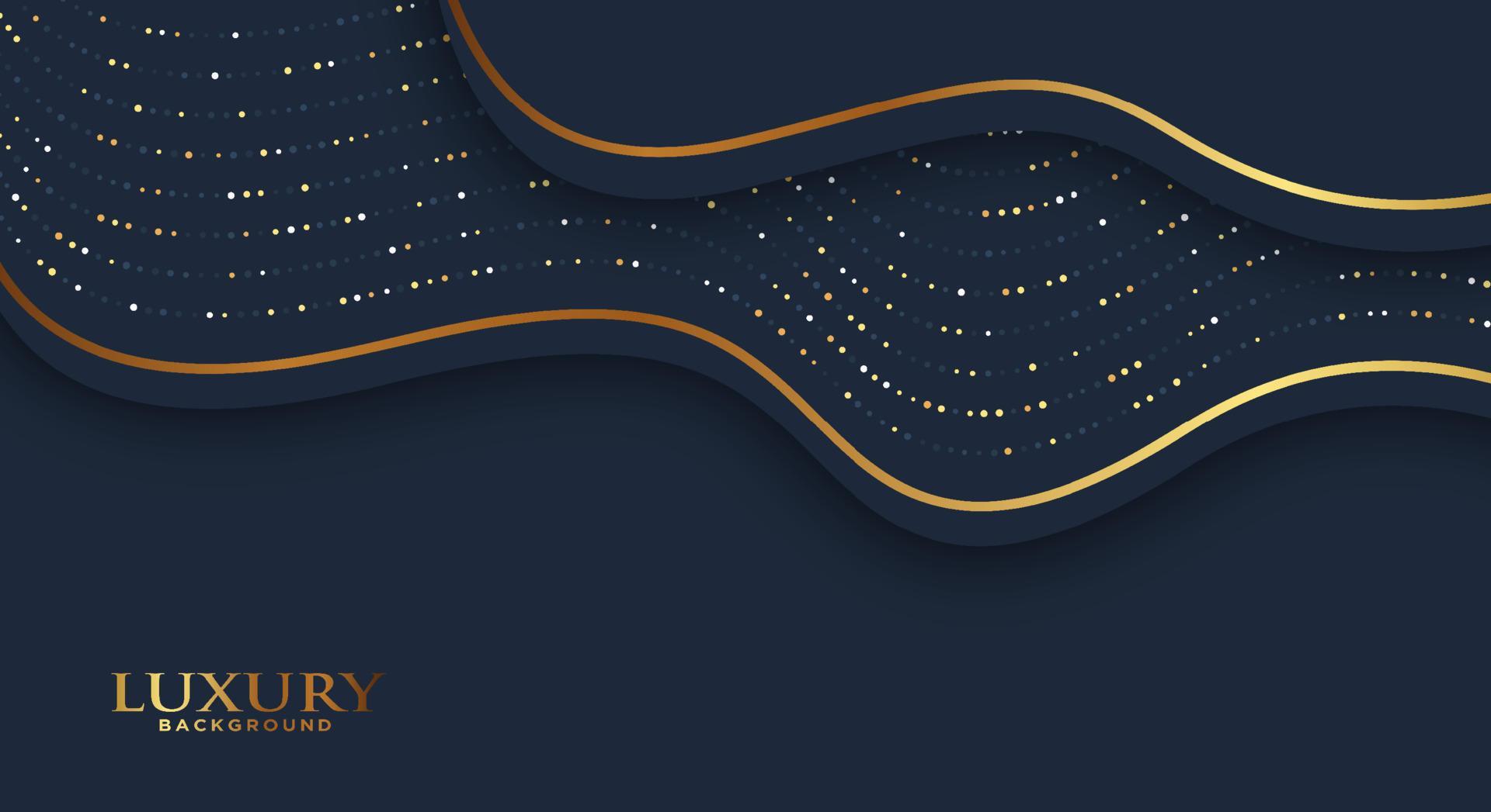 Elegant Black Luxury background concept with dark gold and glitter texture. 10654558 Vector Art ...