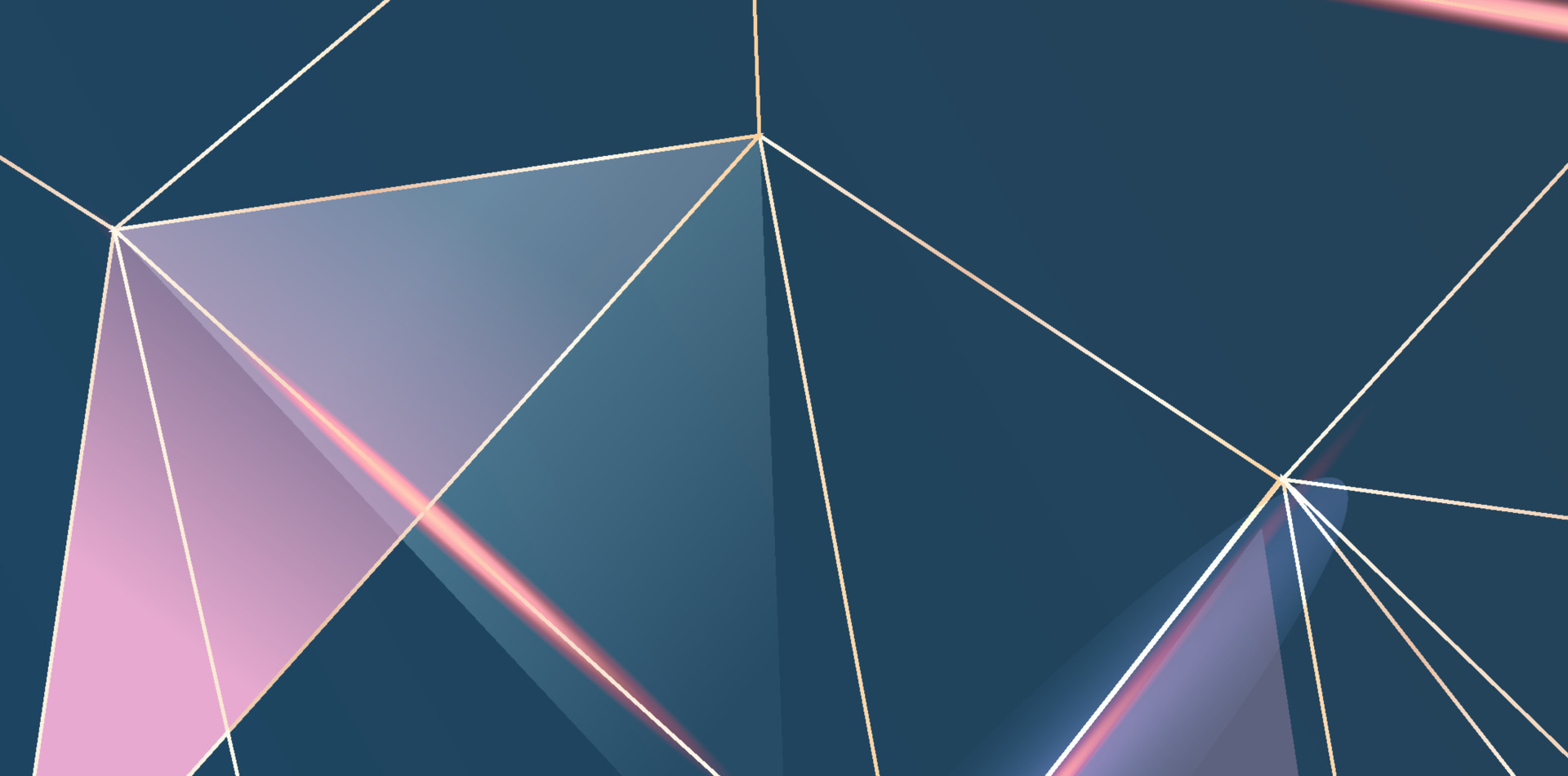 Geometric Polygonal Background Molecule And Communication Low Poly