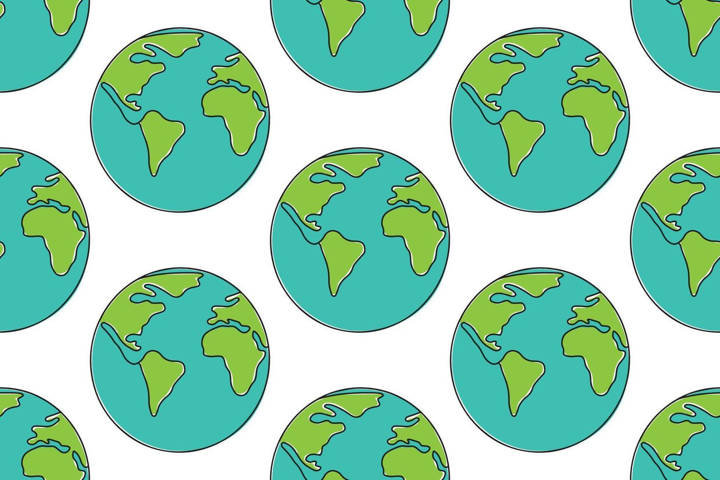how to draw the earth on a sphere