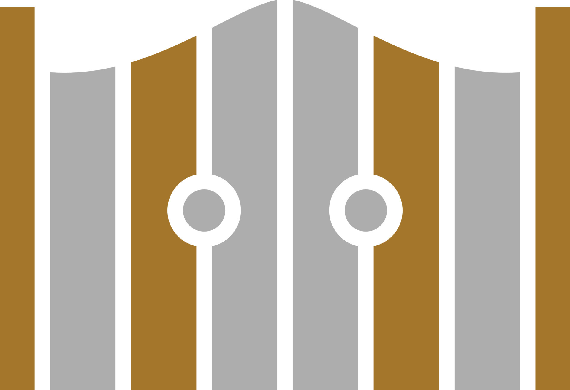 Gate Icon Style 10667857 Vector Art at Vecteezy