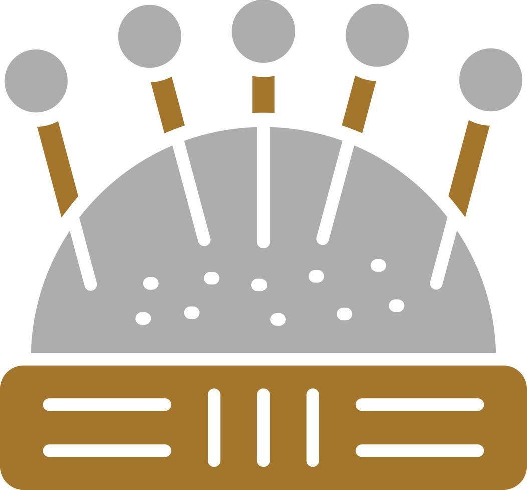 Pin Cushion Icon Style 10676913 Vector Art At Vecteezy