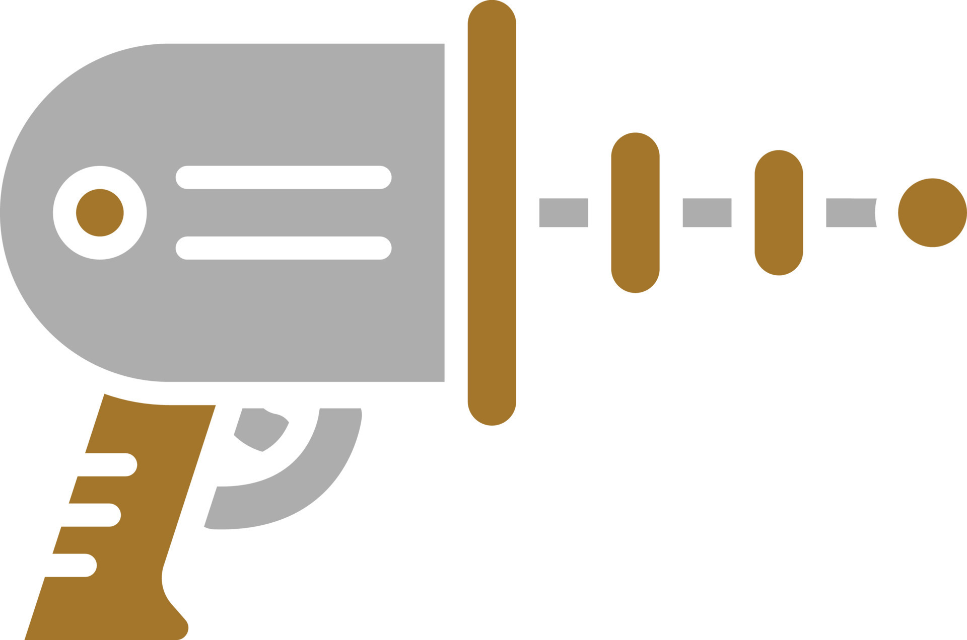 Space Gun Icon Style 10677098 Vector Art At Vecteezy