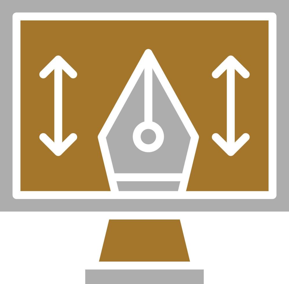 Lcd Icon Style 10677620 Vector Art at Vecteezy