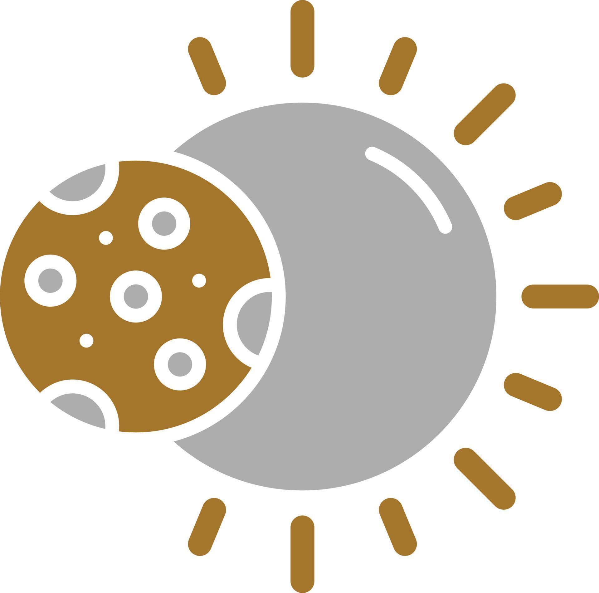 Solar Eclipse Icon Style 10679391 Vector Art at Vecteezy
