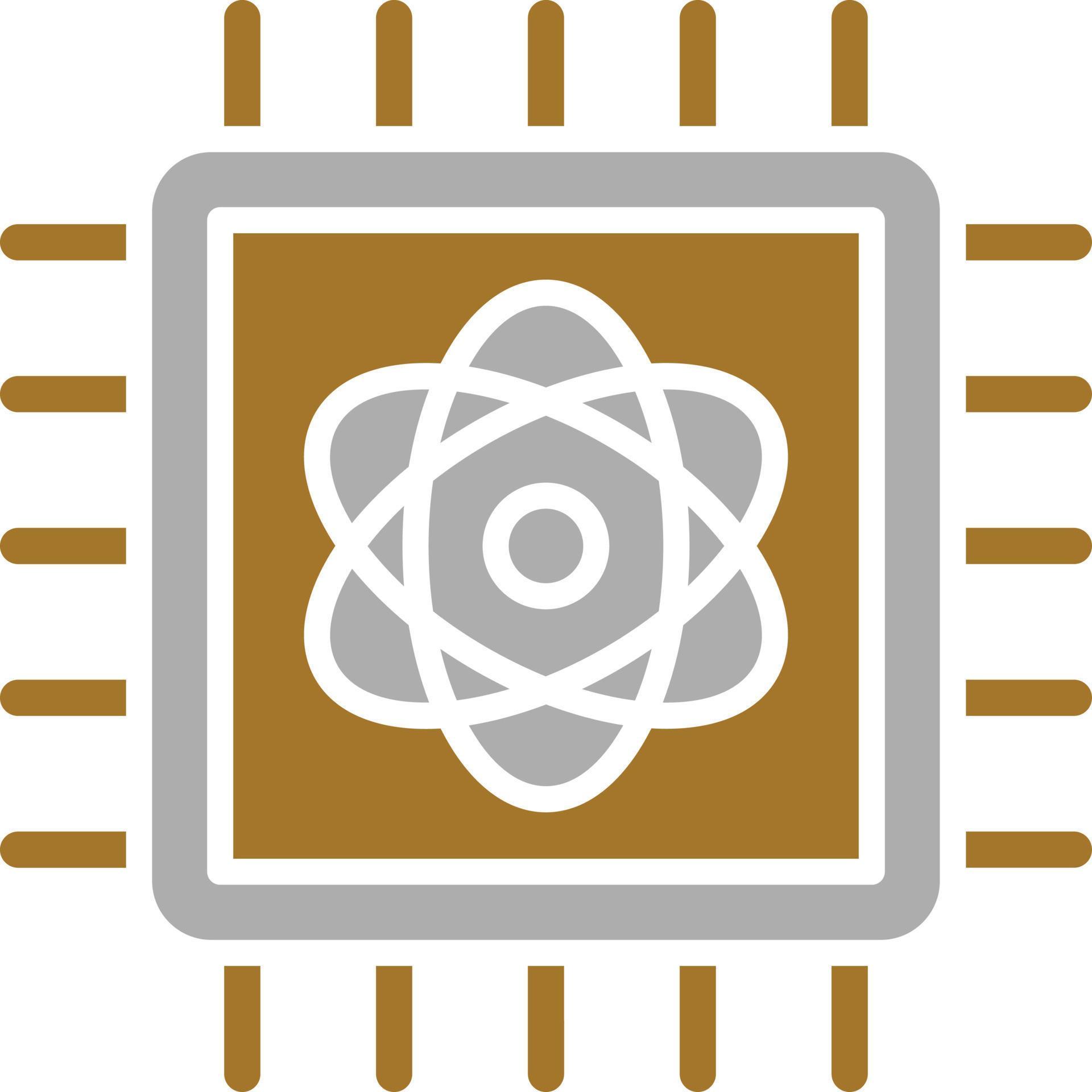 Quantum Computing Icon Style 10679709 Vector Art at Vecteezy