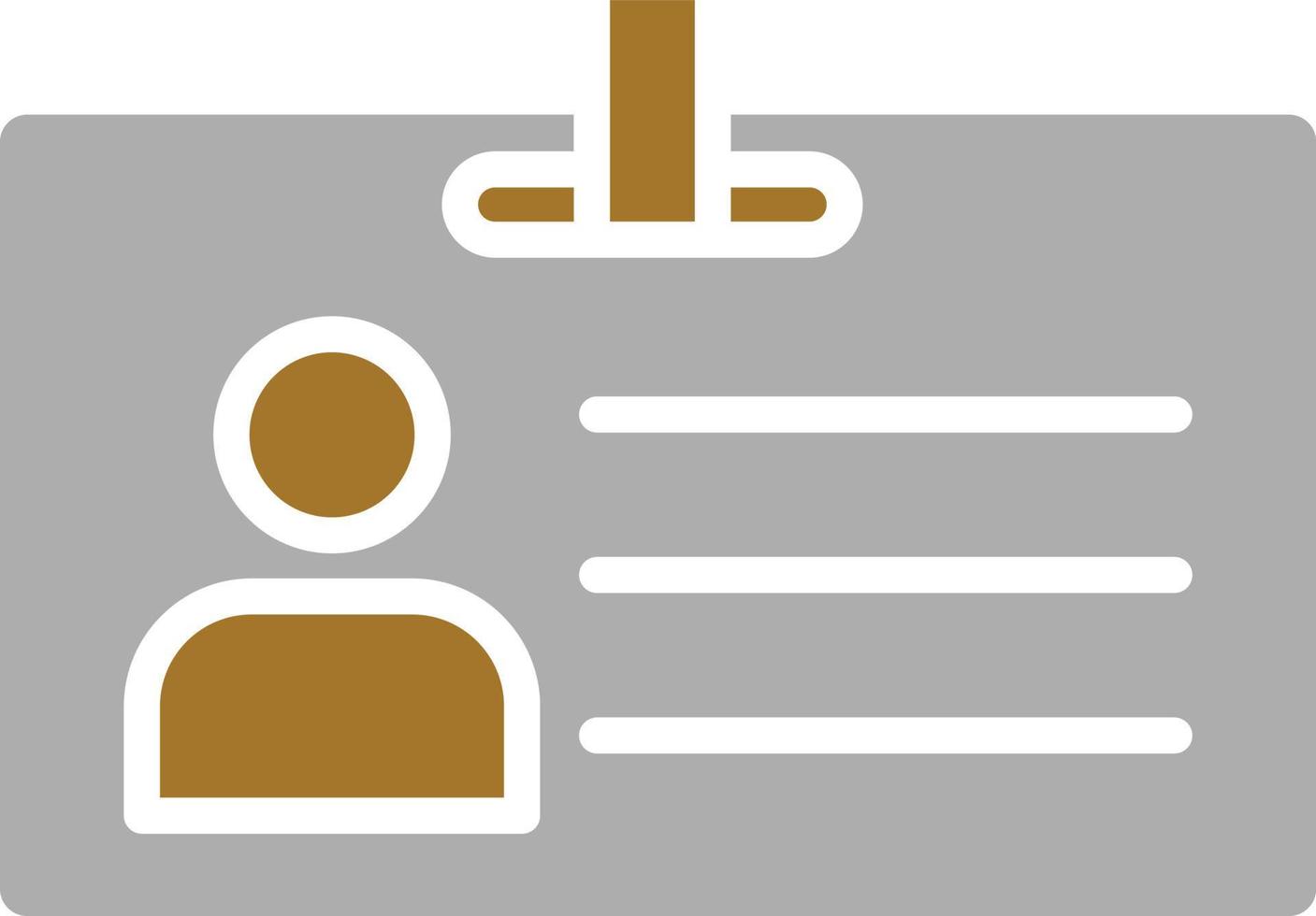 Id Card Icon Style 10680121 Vector Art at Vecteezy