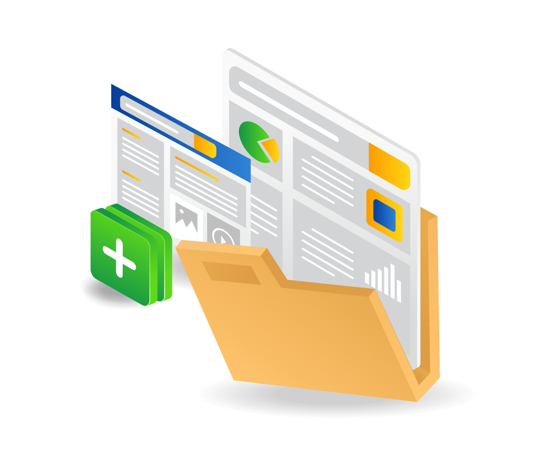 Saved data set folder 10682289 Vector Art at Vecteezy