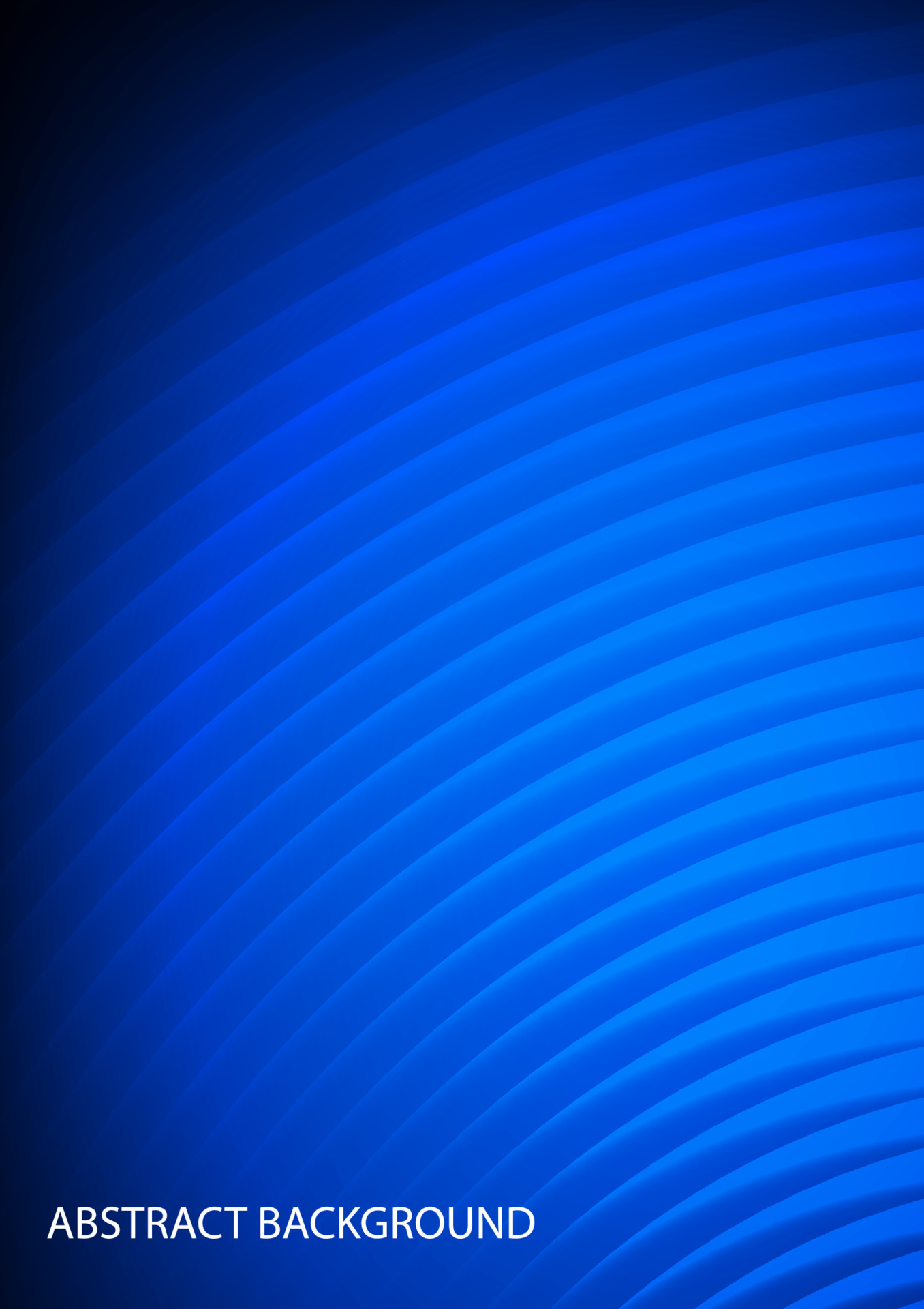 Abstract Background Circle Line Parallel Blue Color Tone Gradient Color Vector Illustration