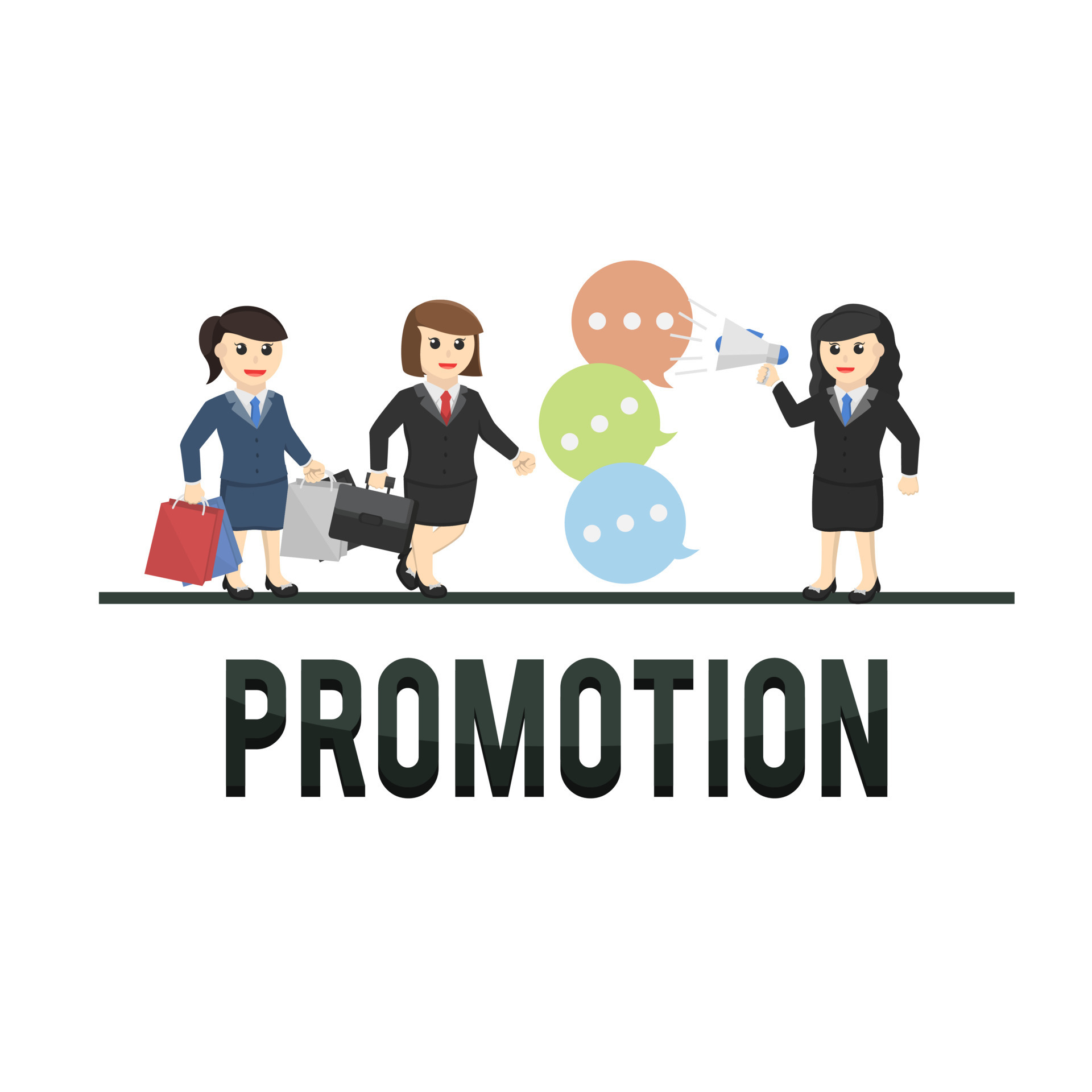 business woman secretary promotion design character on white background ...