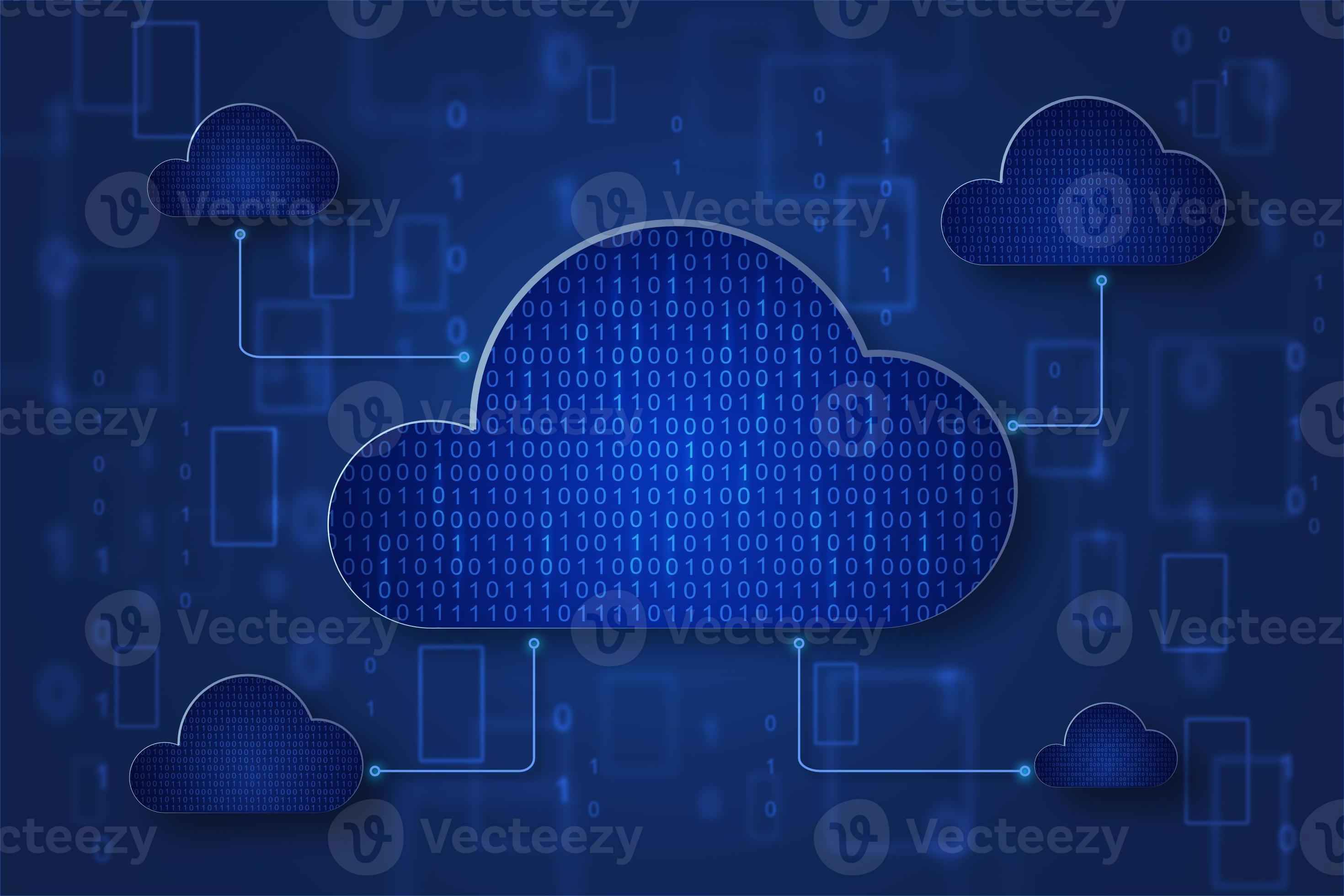 Cloud computing technology internet, concept of Cloud computing ...