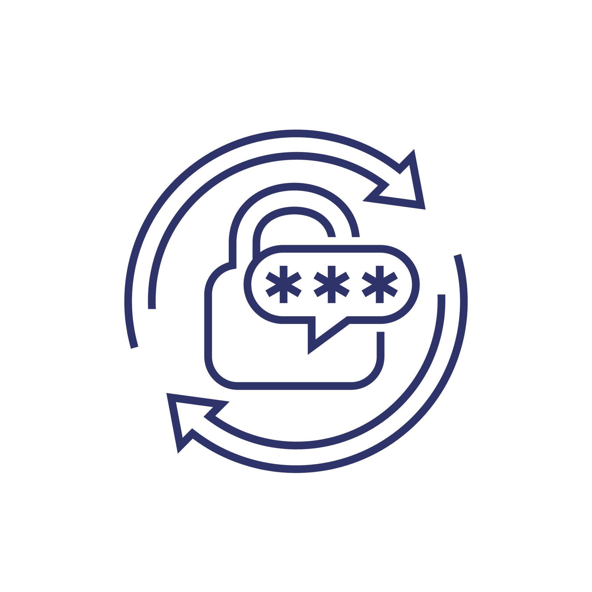password reset icon, line design 10702544 Vector Art at Vecteezy password reset icon, line design 10702544 Vector Art at Vecteezy