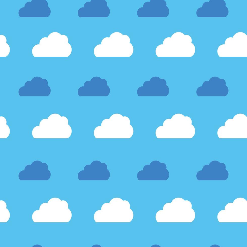 Clouds Seamless Pattern 10705694 Vector Art at Vecteezy