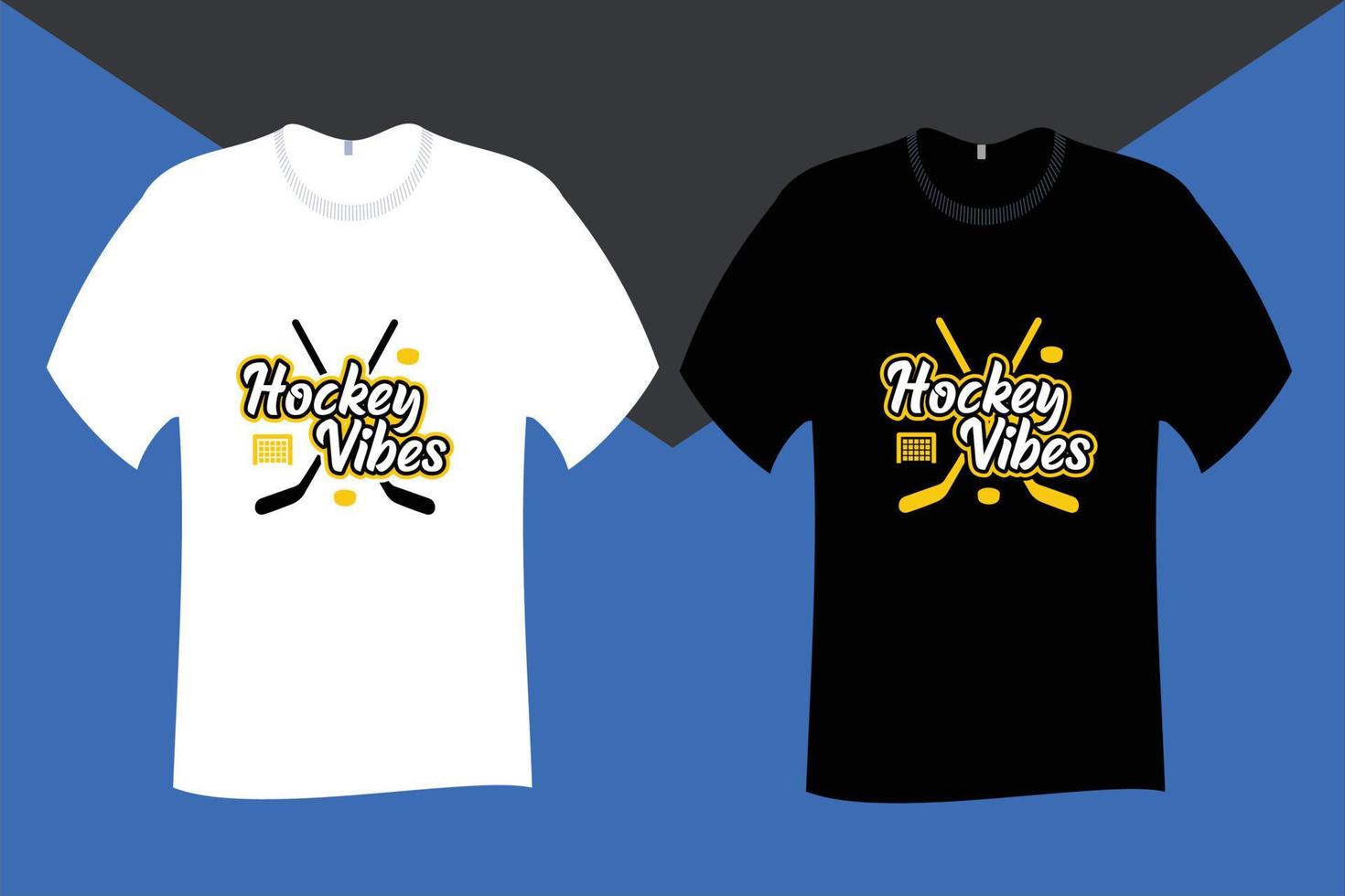 Hockey Vibes T Shirt Design 10705771 Vector Art at Vecteezy