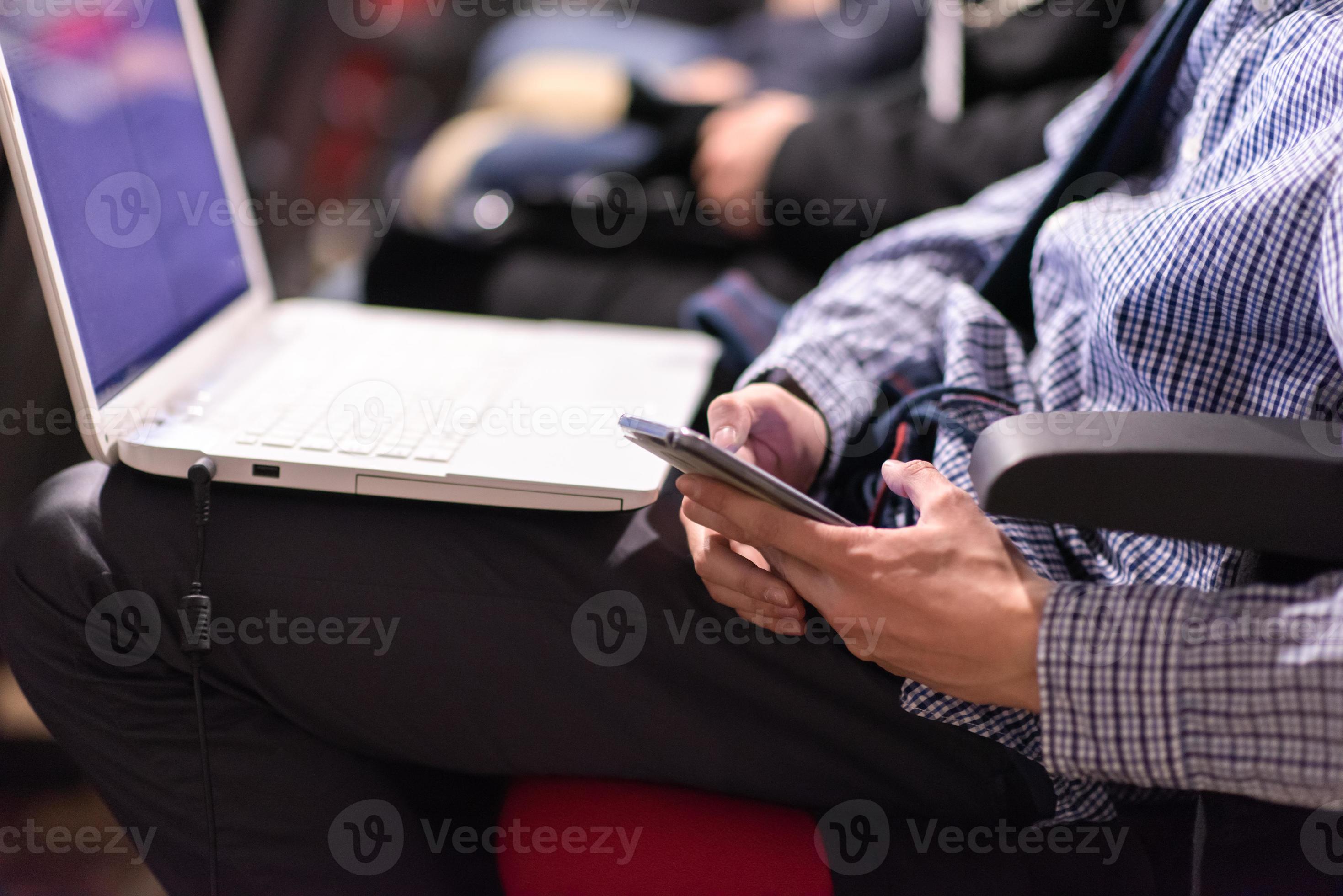 business people hands using laptop computer 10709218 Stock Photo at ...