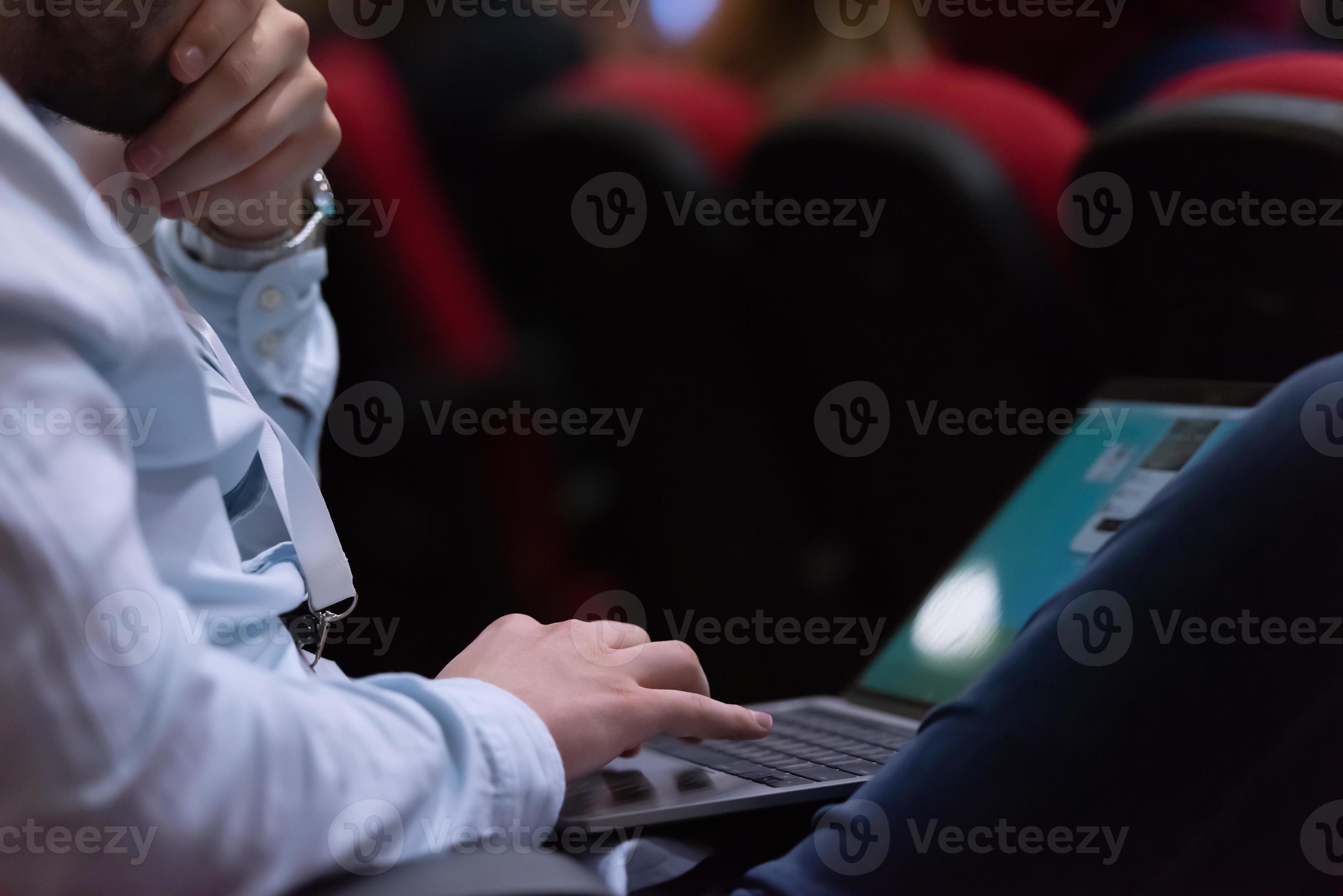 business people hands using laptop computer 10709428 Stock Photo at ...