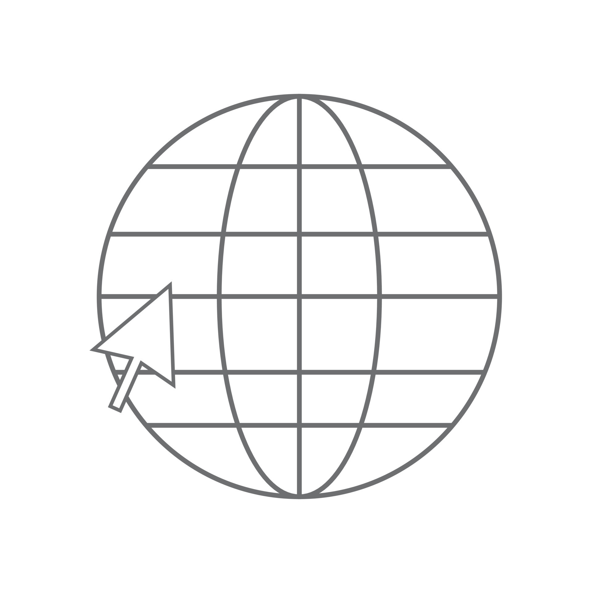 simple global internet communication icon web network icon 10722823 ...