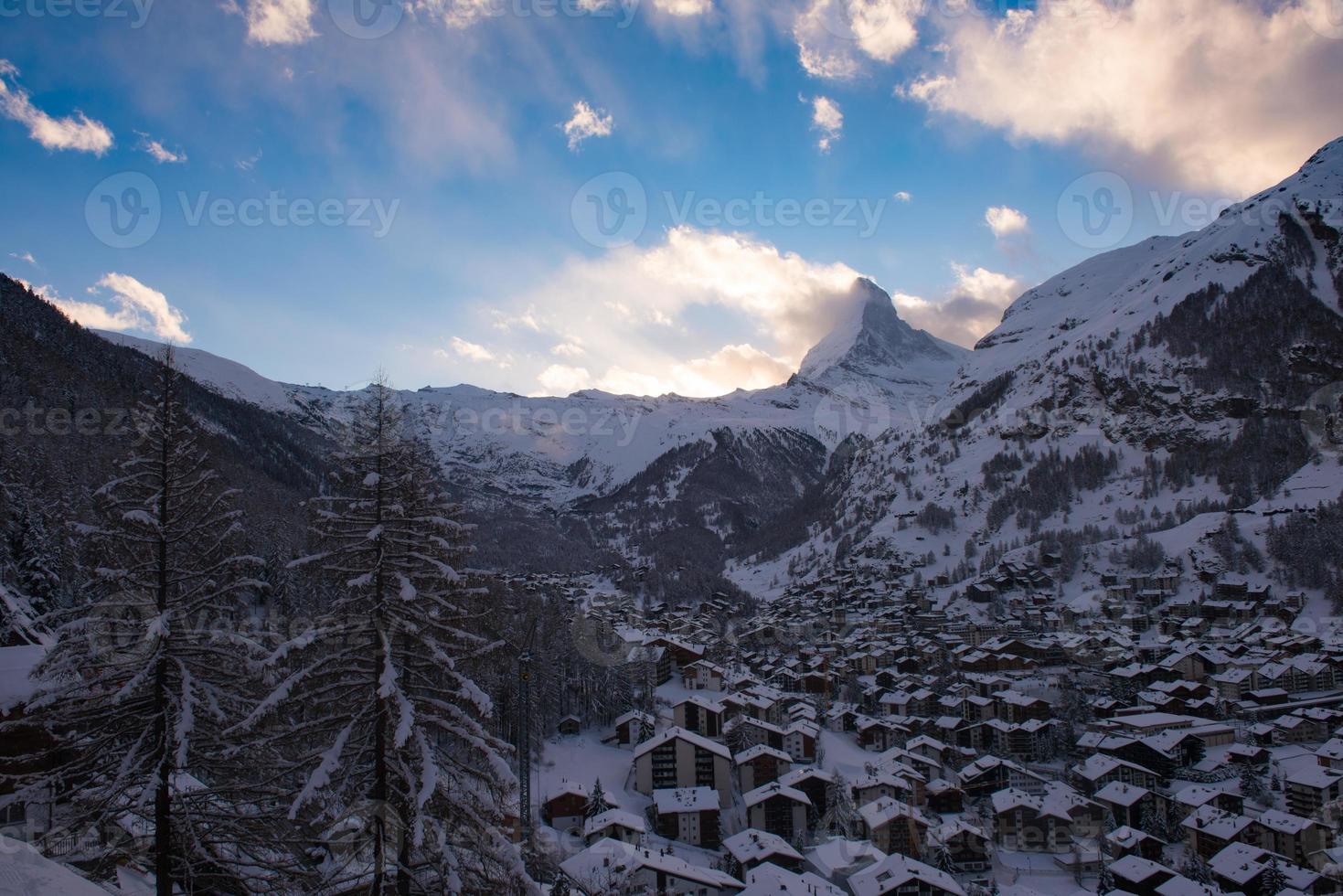 aerial view on zermatt valley and matterhorn peak 10728669 Stock Photo ... aerial view on zermatt valley and matterhorn peak 10728669 Stock Photo ...