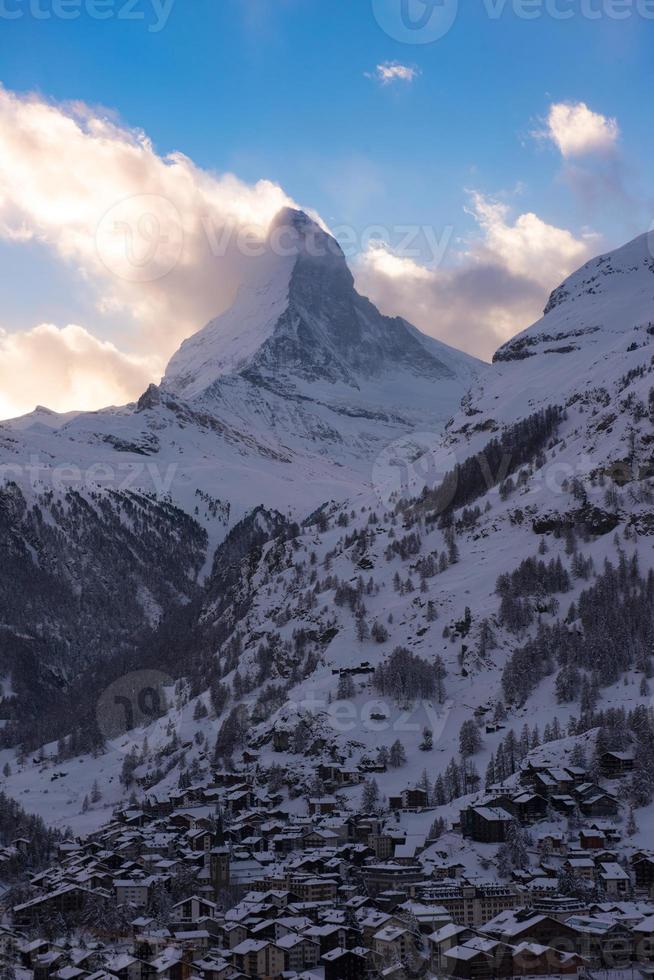 aerial view on zermatt valley and matterhorn peak 10728673 Stock Photo ... aerial view on zermatt valley and matterhorn peak 10728673 Stock Photo ...