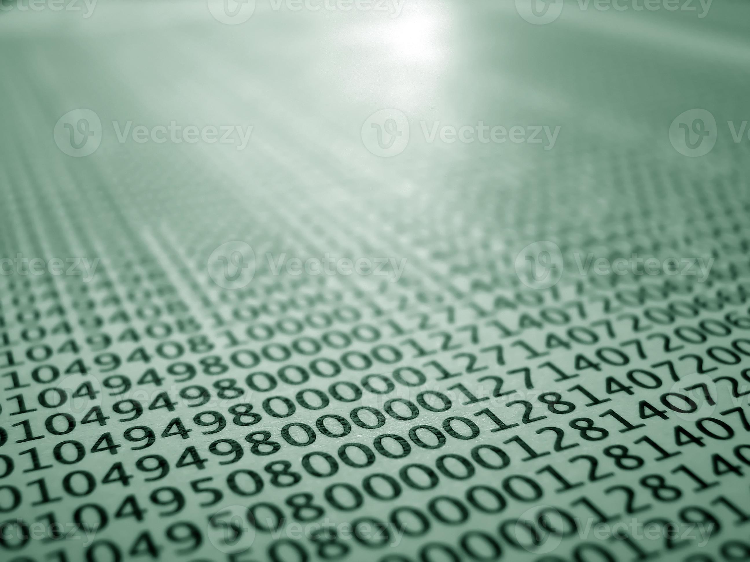 database concept with printed and coded database records 10731582 Stock Photo at Vecteezy
