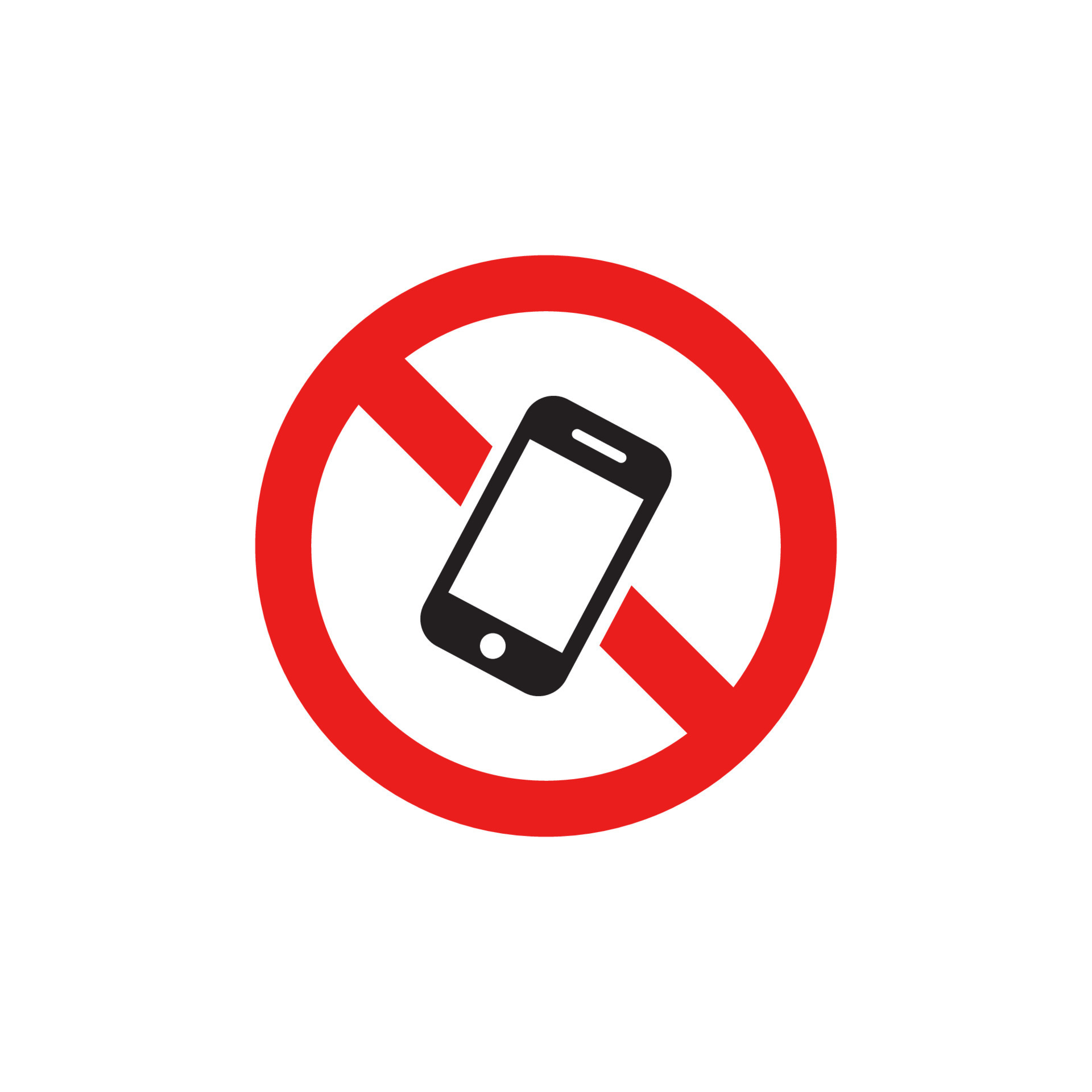 Prohibition Phone Icon EPS 10 10737482 Vector Art at Vecteezy