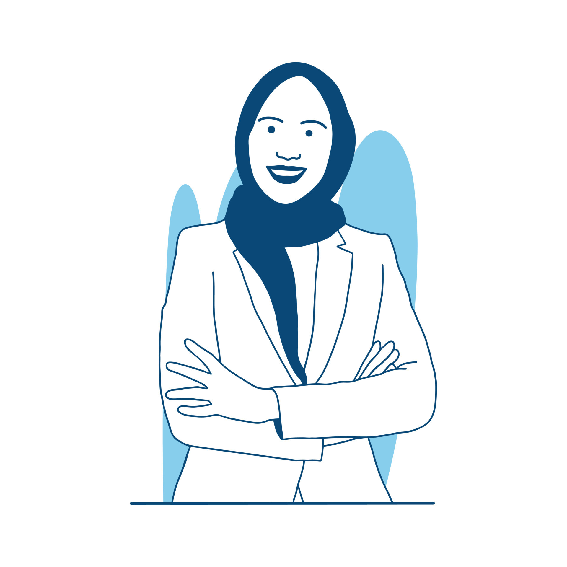 flat style vector illustration beautiful business girl arabian 10742028 ... flat style vector illustration beautiful business girl arabian 10742028 ...