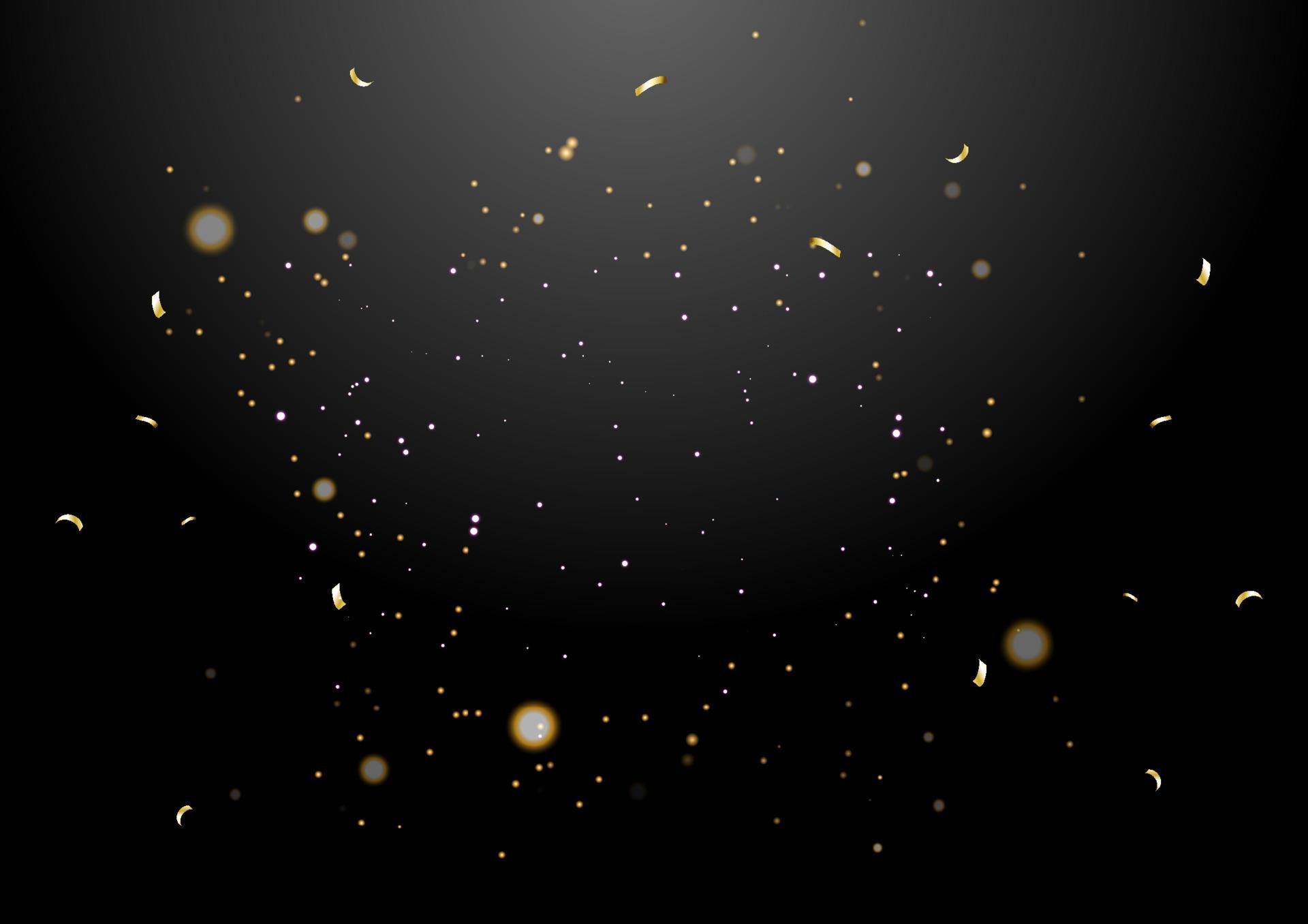 Black background with beautiful sparkle glitter made from vector. 10742873 Vector Art at Vecteezy