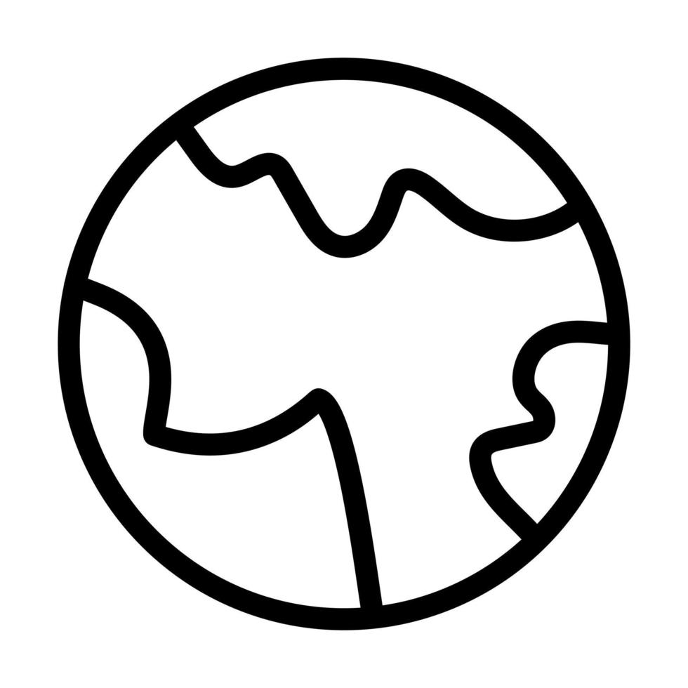 Earth Icon Design 10748344 Vector Art at Vecteezy