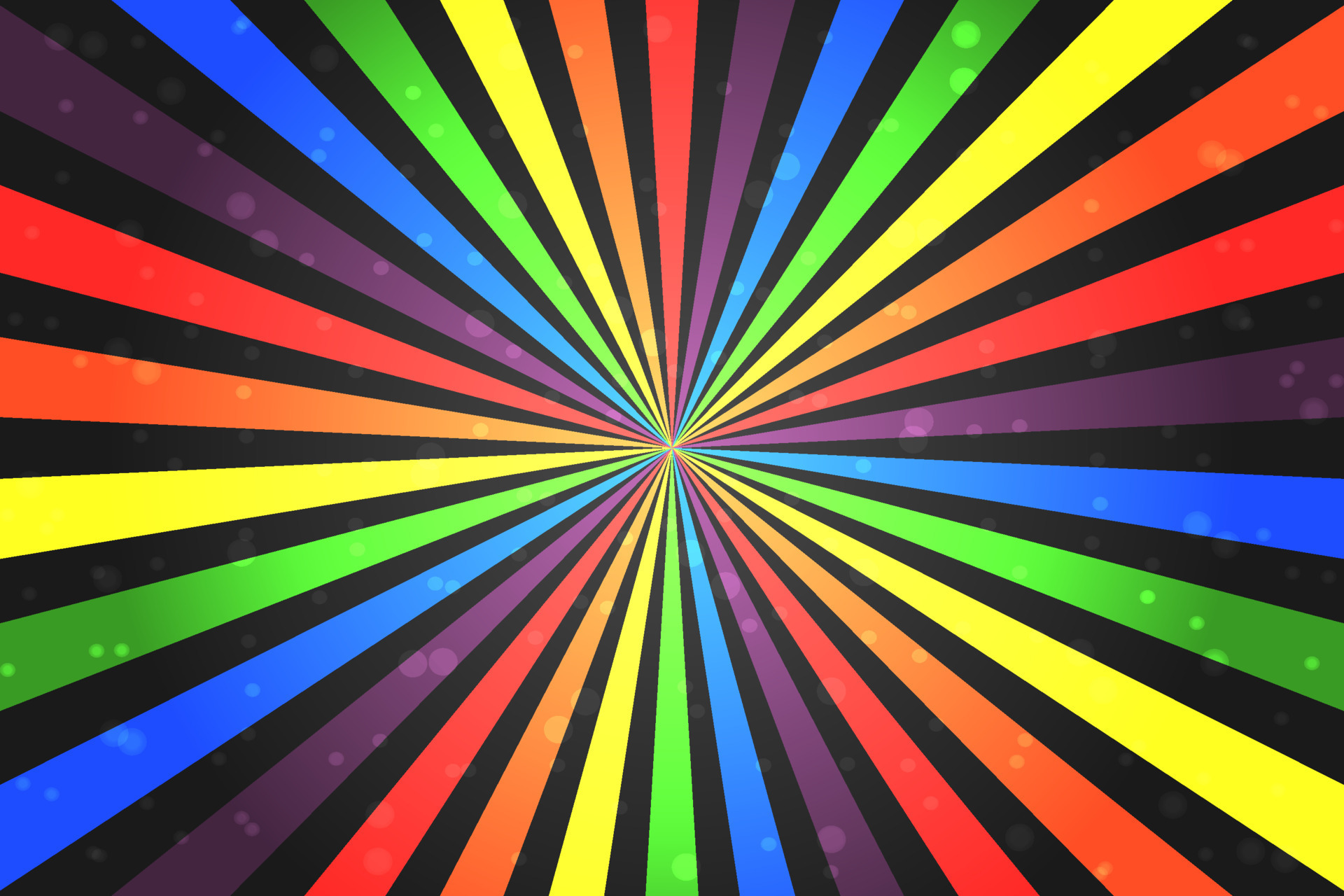 Colorful rainbow sunburst bokeh abstract background design vector ... Colorful rainbow sunburst bokeh abstract background design vector ...