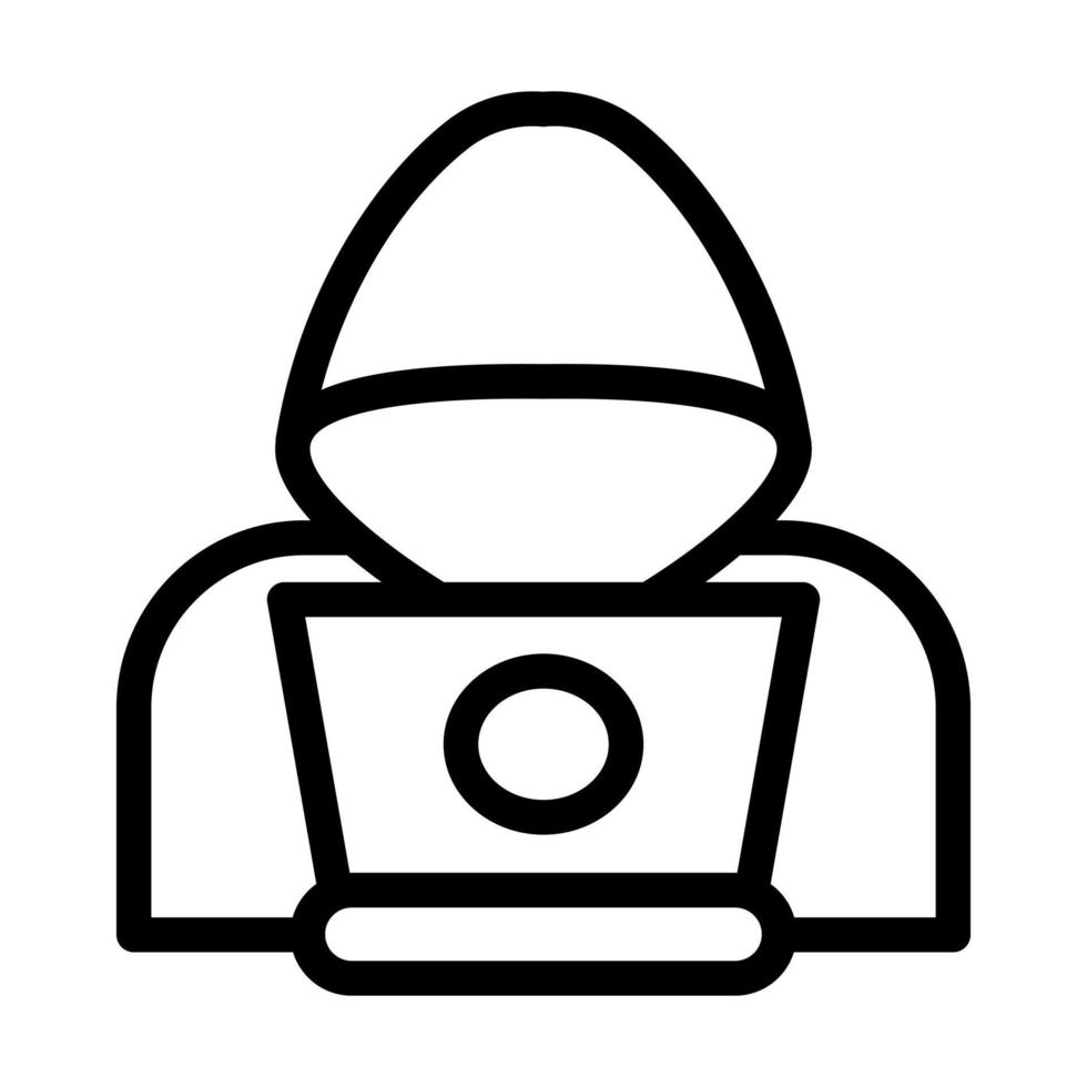 Hacker Icon Design 10750510 Vector Art at Vecteezy