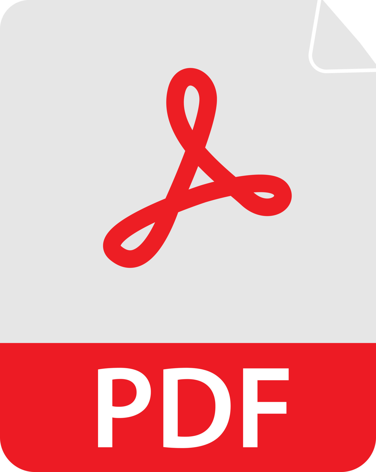 pdf icon on white background. file pdf icon sign. PDF format symbol. flat style. 10750673 Vector ...