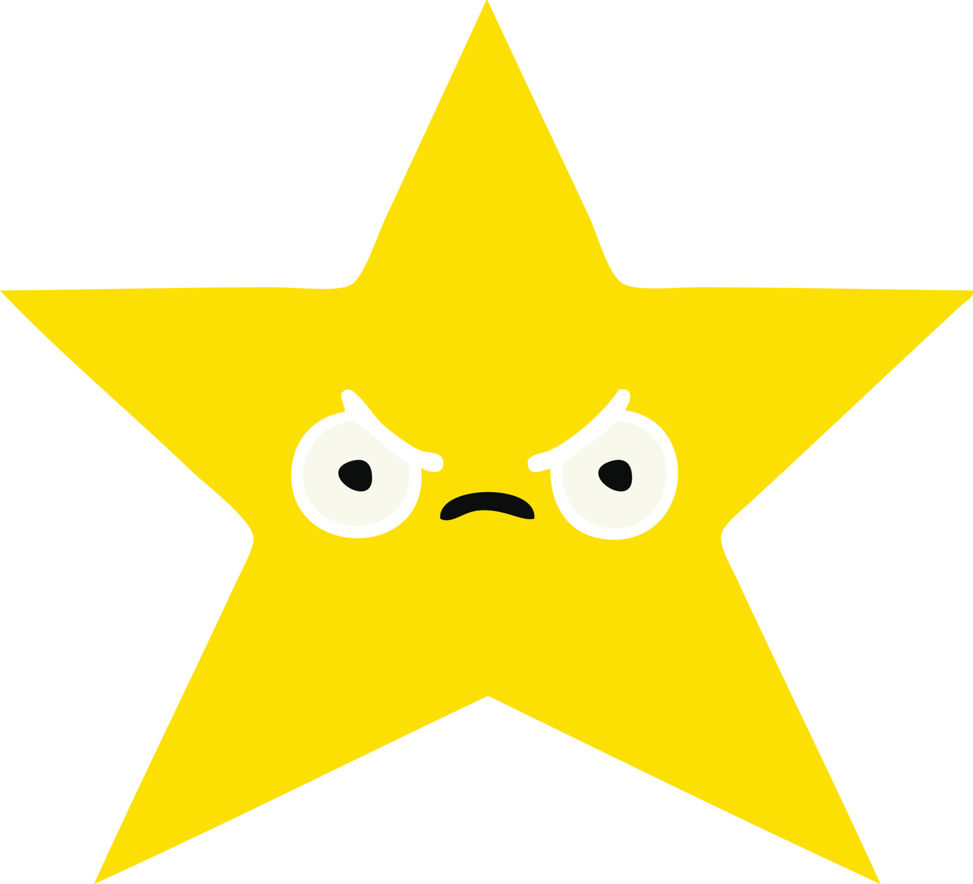 Flat Color Retro Cartoon Gold Star 10750792 Vector Art At Vecteezy