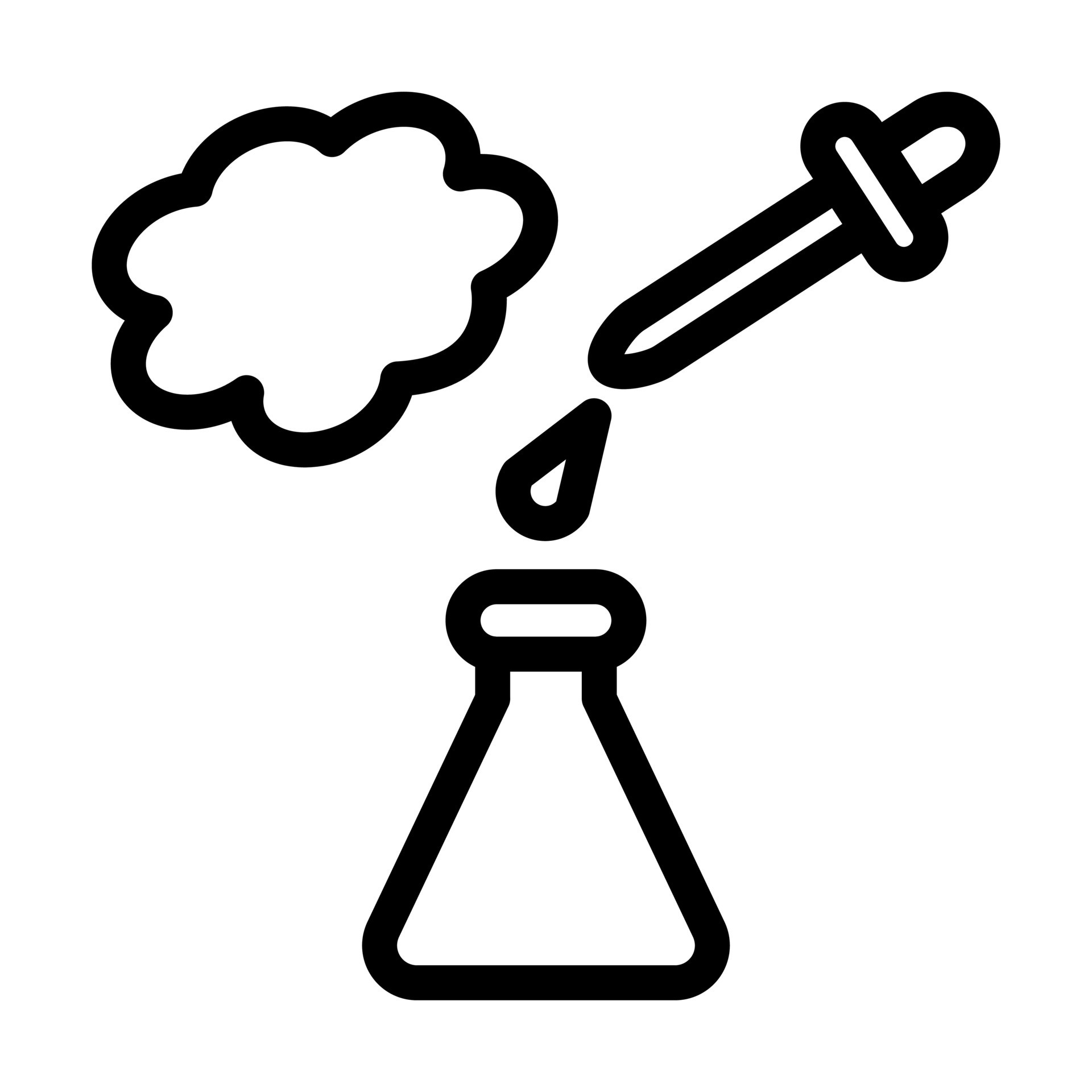 Chemical Reaction Icon Design 10751607 Vector Art At Vecteezy
