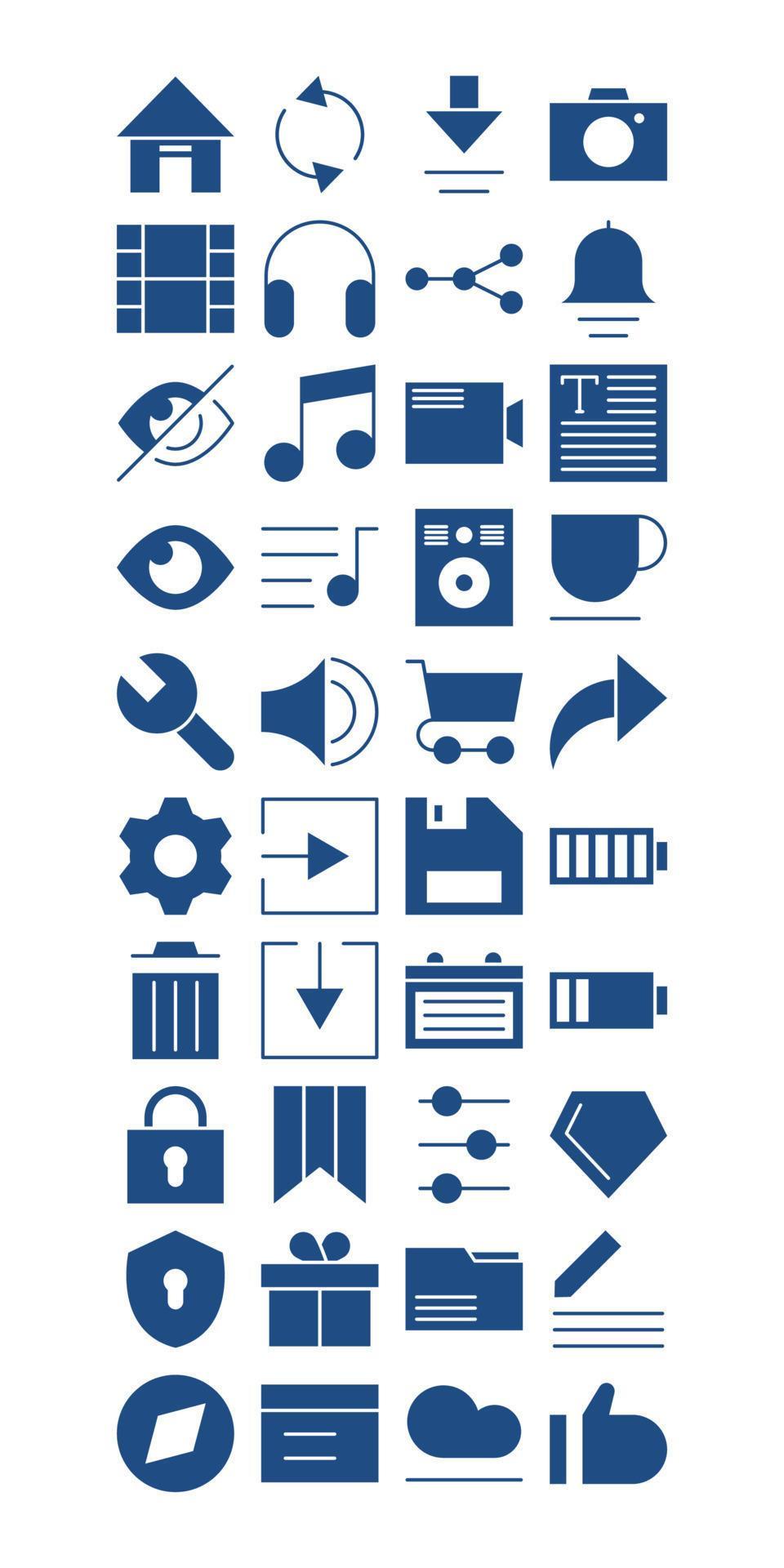 User Interface Icons Pack 10756170 Vector Art at Vecteezy