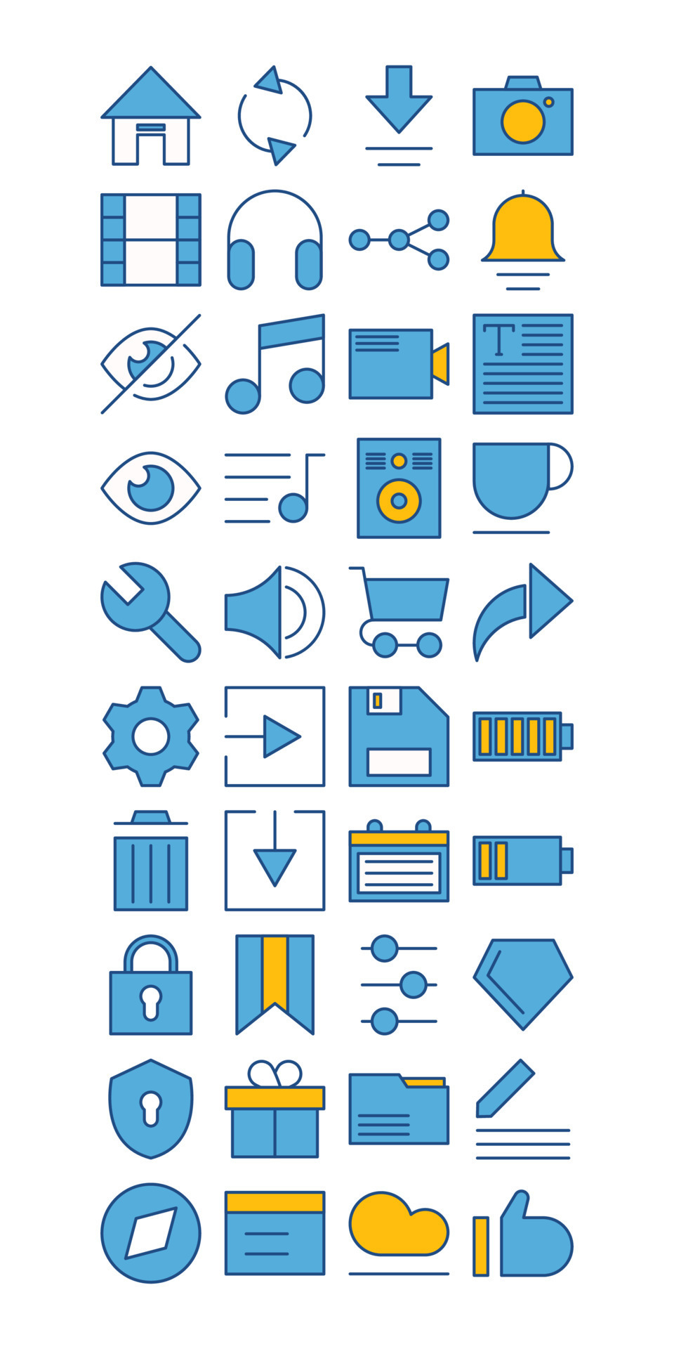 User Interface Icons Pack 10756174 Vector Art at Vecteezy