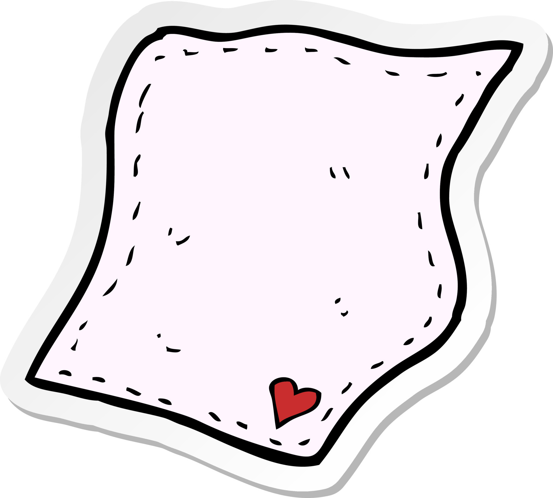 sticker of a cartoon handkerchief 10763563 Vector Art at Vecteezy sticker of a cartoon handkerchief 10763563 Vector Art at Vecteezy