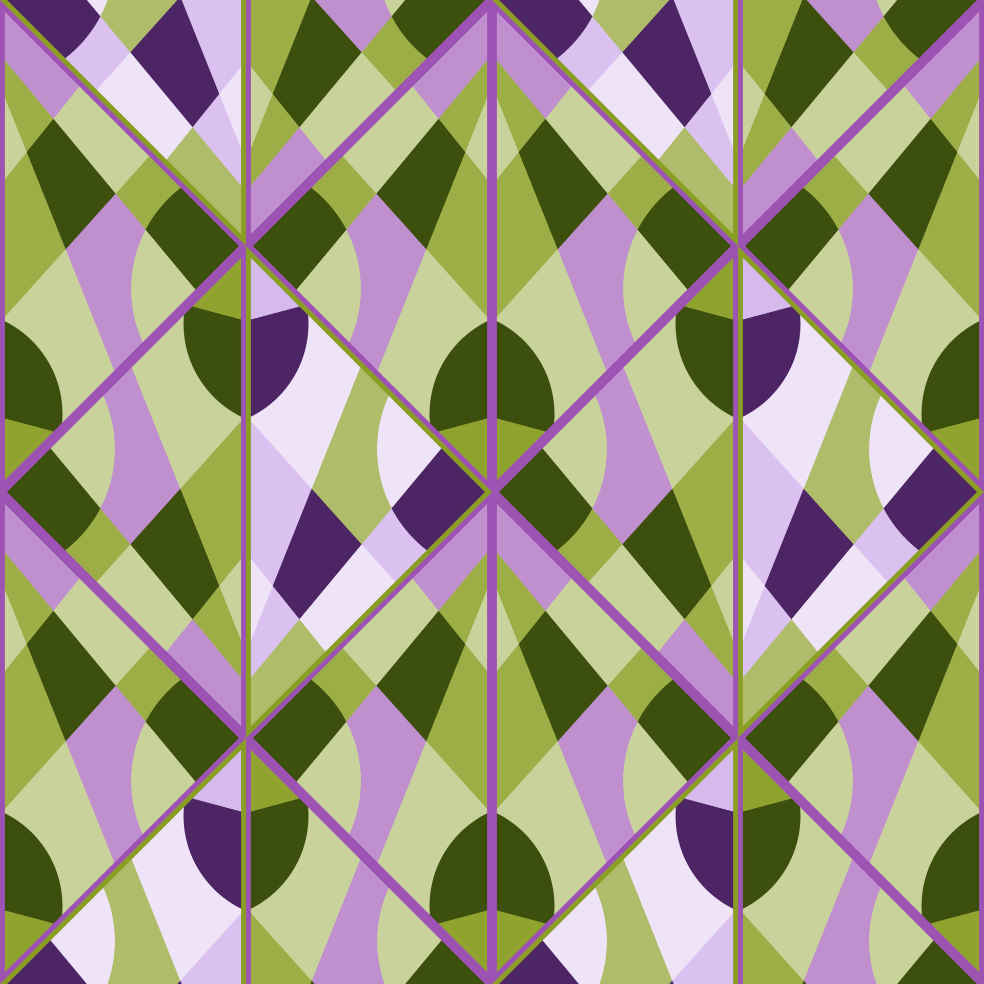 Vintage mosaic seamless pattern. Decorative triangle shapes endless ...