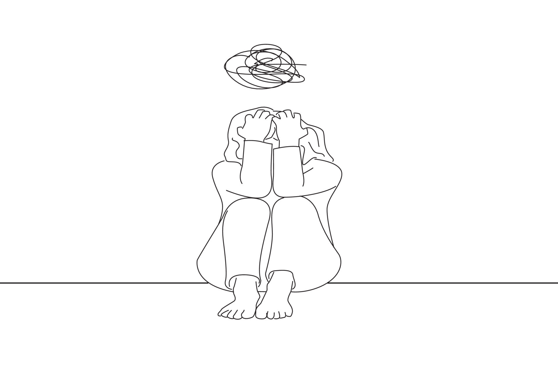 Anxiety Drawing Anxiety Drawing