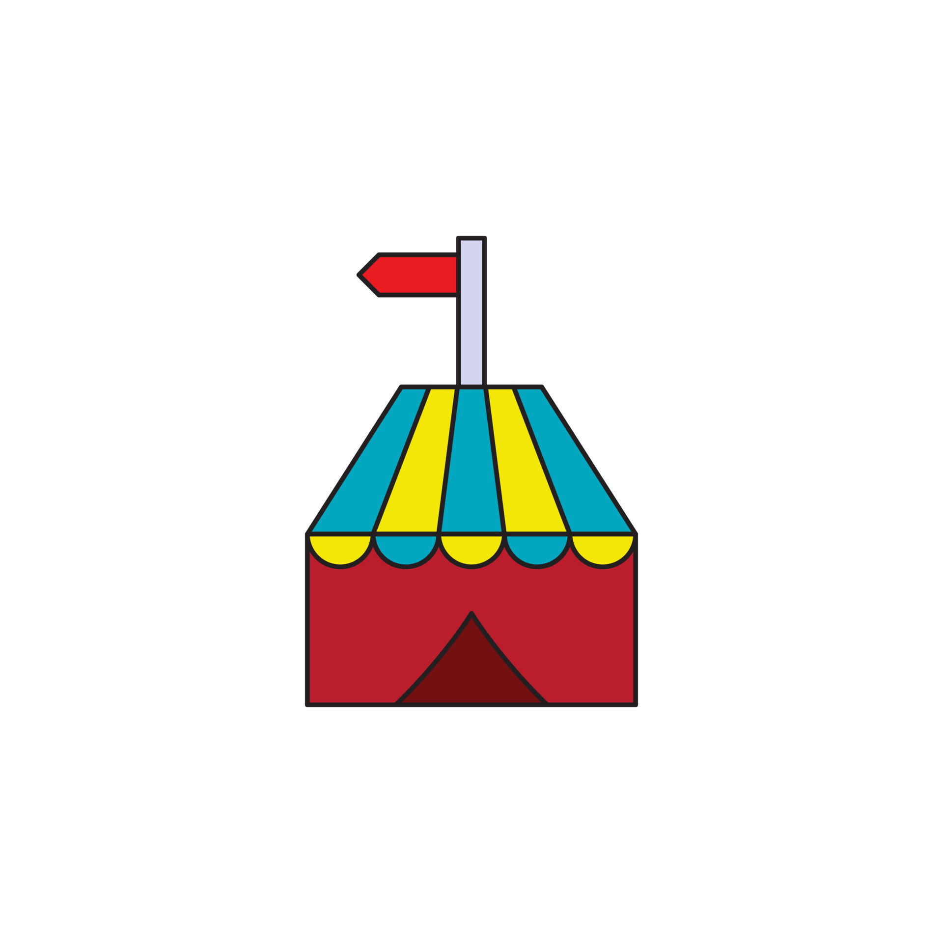 vector de carpa de circo para presentación de icono de símbolo de sitio ... vector de carpa de circo para presentación de icono de símbolo de sitio ...