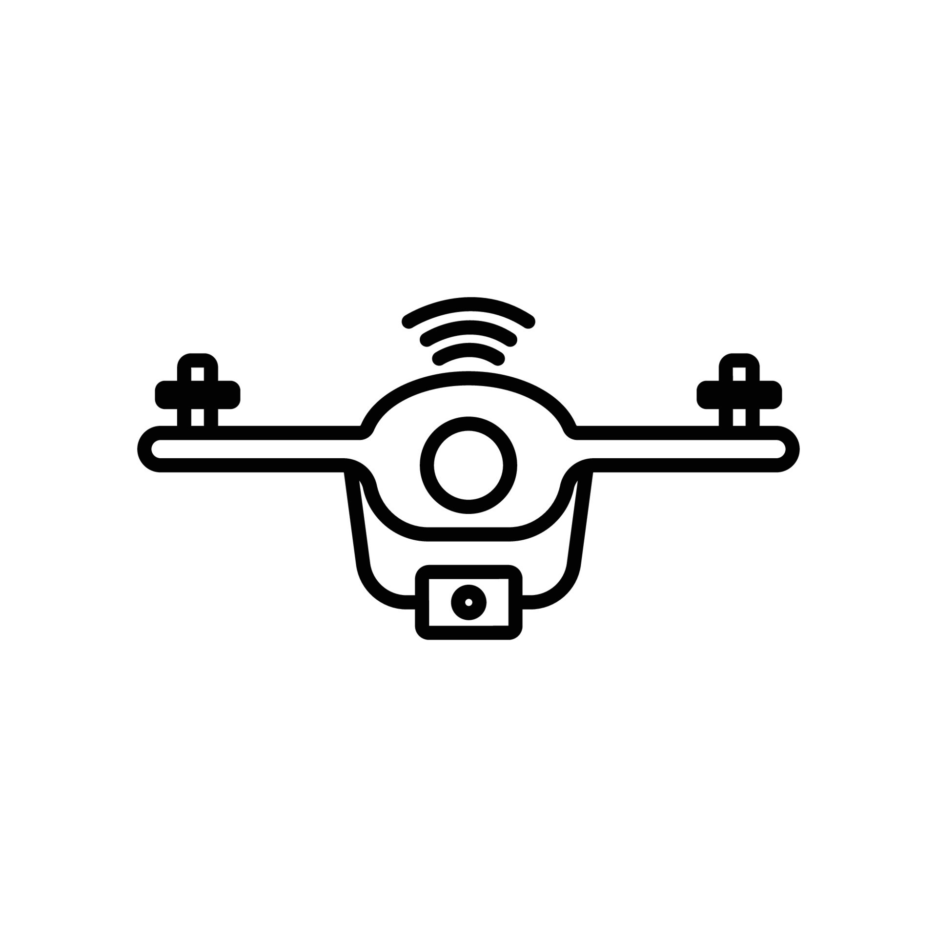icono de dron. icono relacionado con la tecnología. Dispositivo ... icono de dron. icono relacionado con la tecnología. Dispositivo ...