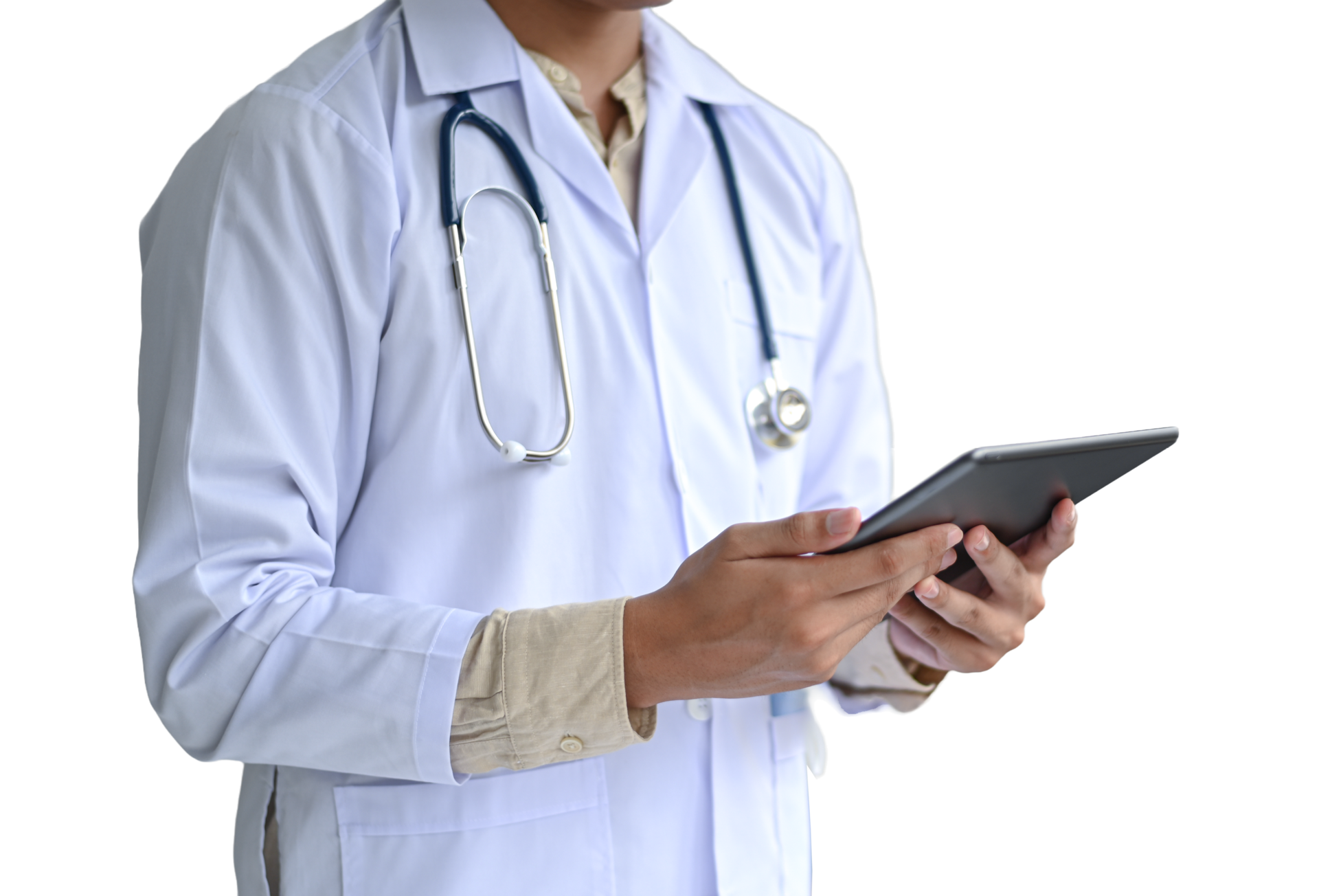 Free personal médico que trabaja con tabletas, fondo transparente. 10789905 PNG with Transparent ...