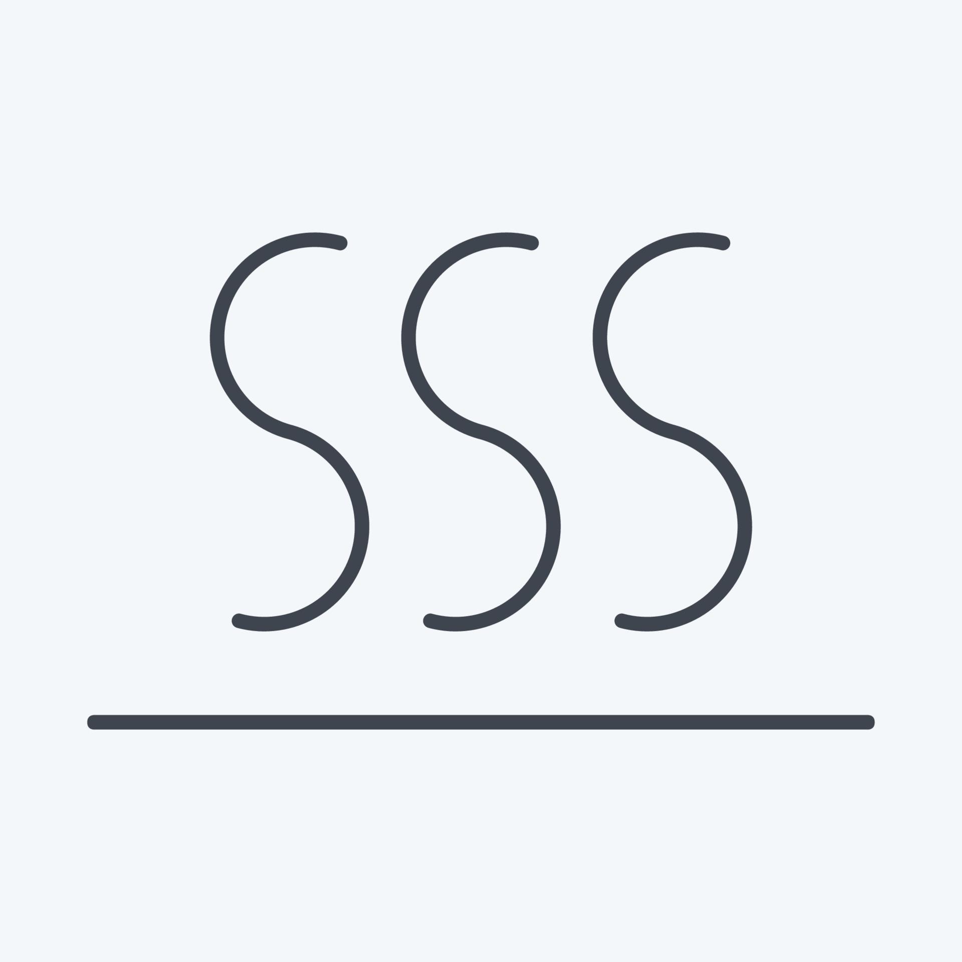 Icon Thermal Balance. suitable for sportswear symbol. glyph style ...